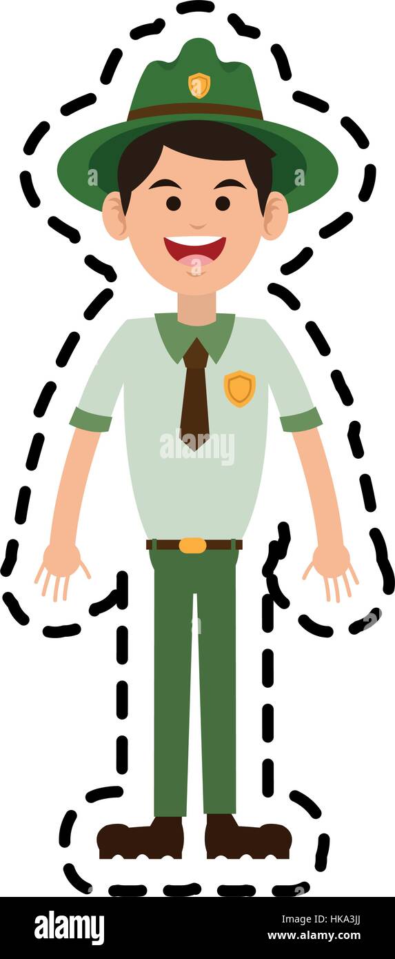 forest ranger icon Stock Vector Image & Art - Alamy