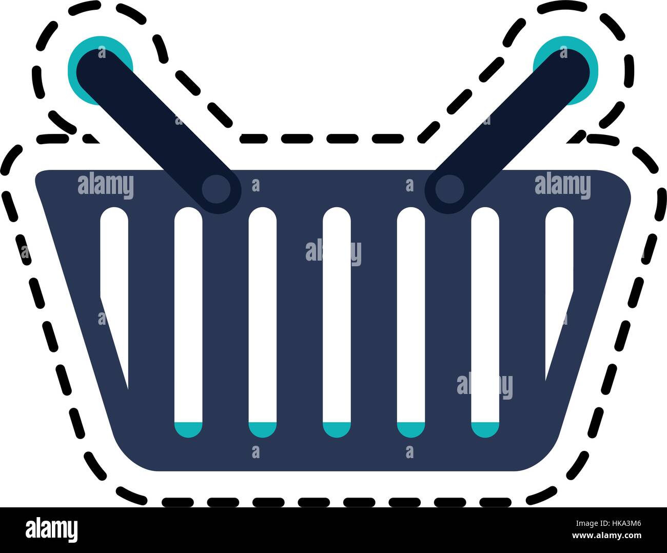 shopping basket icon Stock Vector Image & Art - Alamy