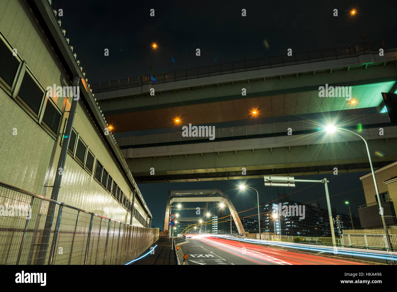 Toyoshima Bridge,Sumida River, Tokyo,Japan Stock Photo - Alamy