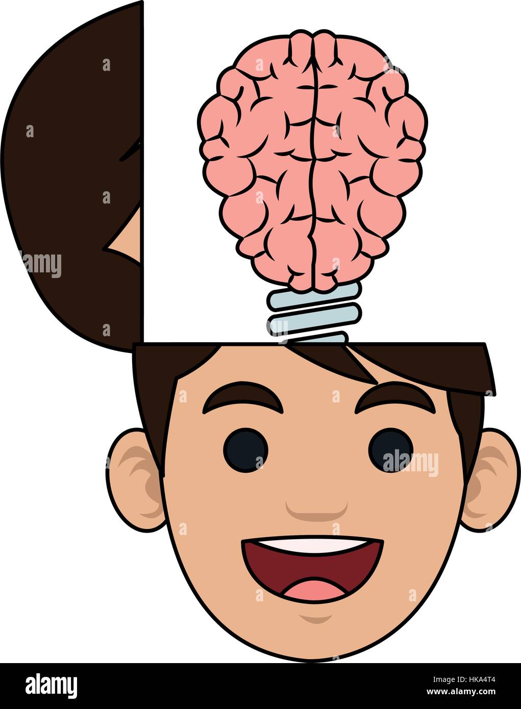 human brain design Stock Vector Image & Art - Alamy