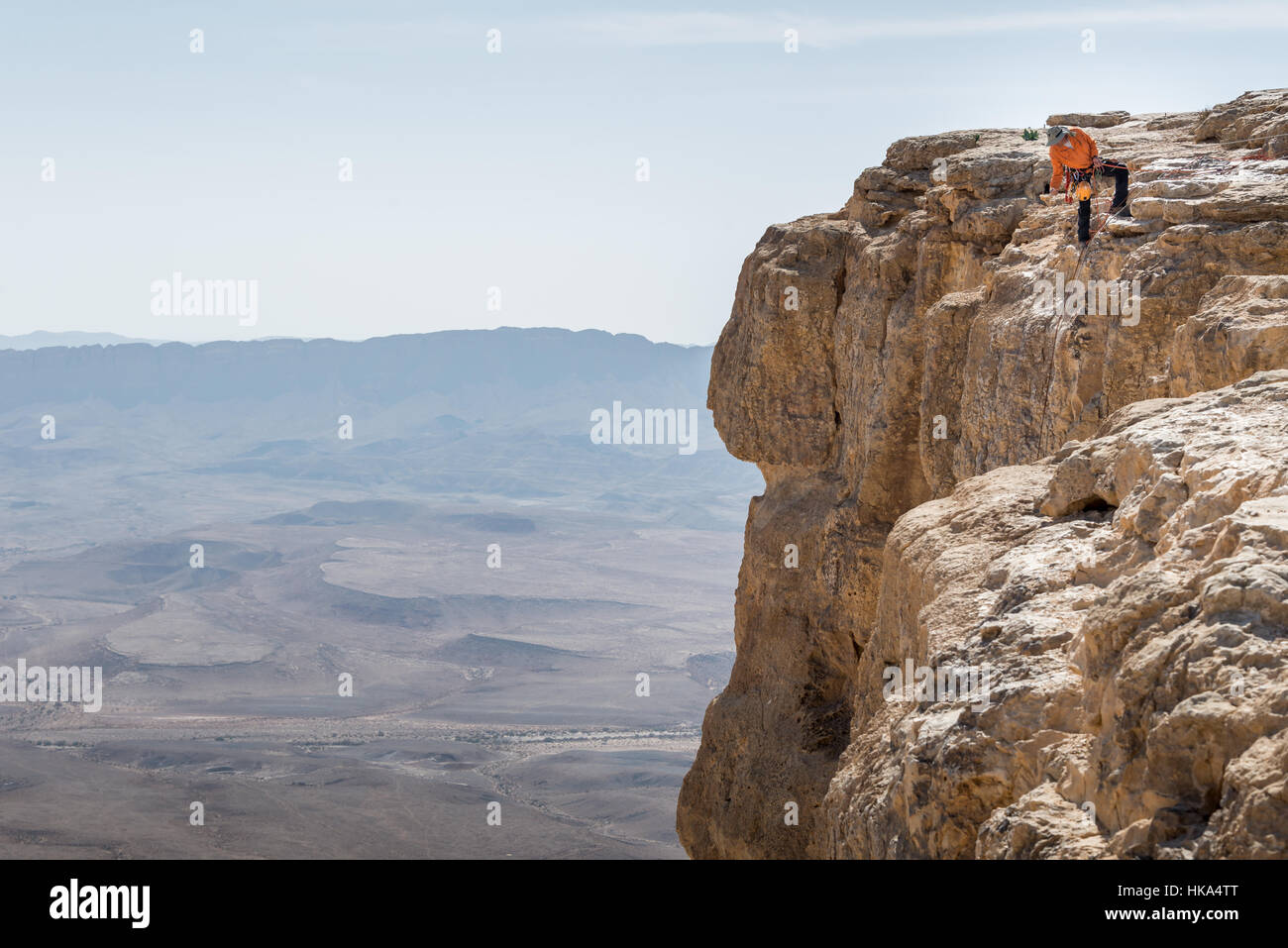 Visit to Mitzpe Ramon in Southern Israel Stock Photo - Alamy
