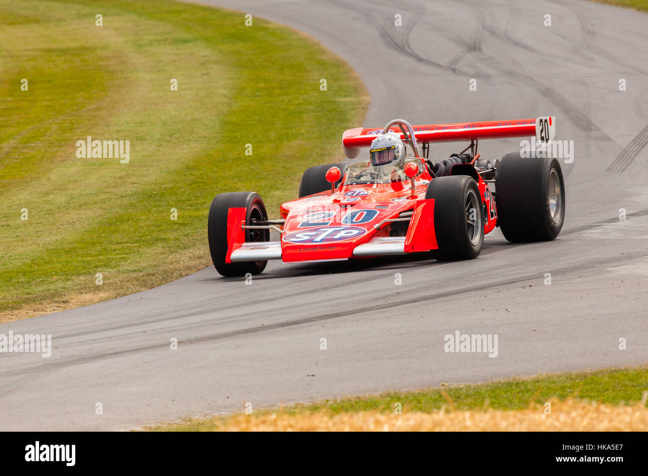 Patrick Eagle-Offenhauser racing car at Goodwood Festival of Speed 2014 ...