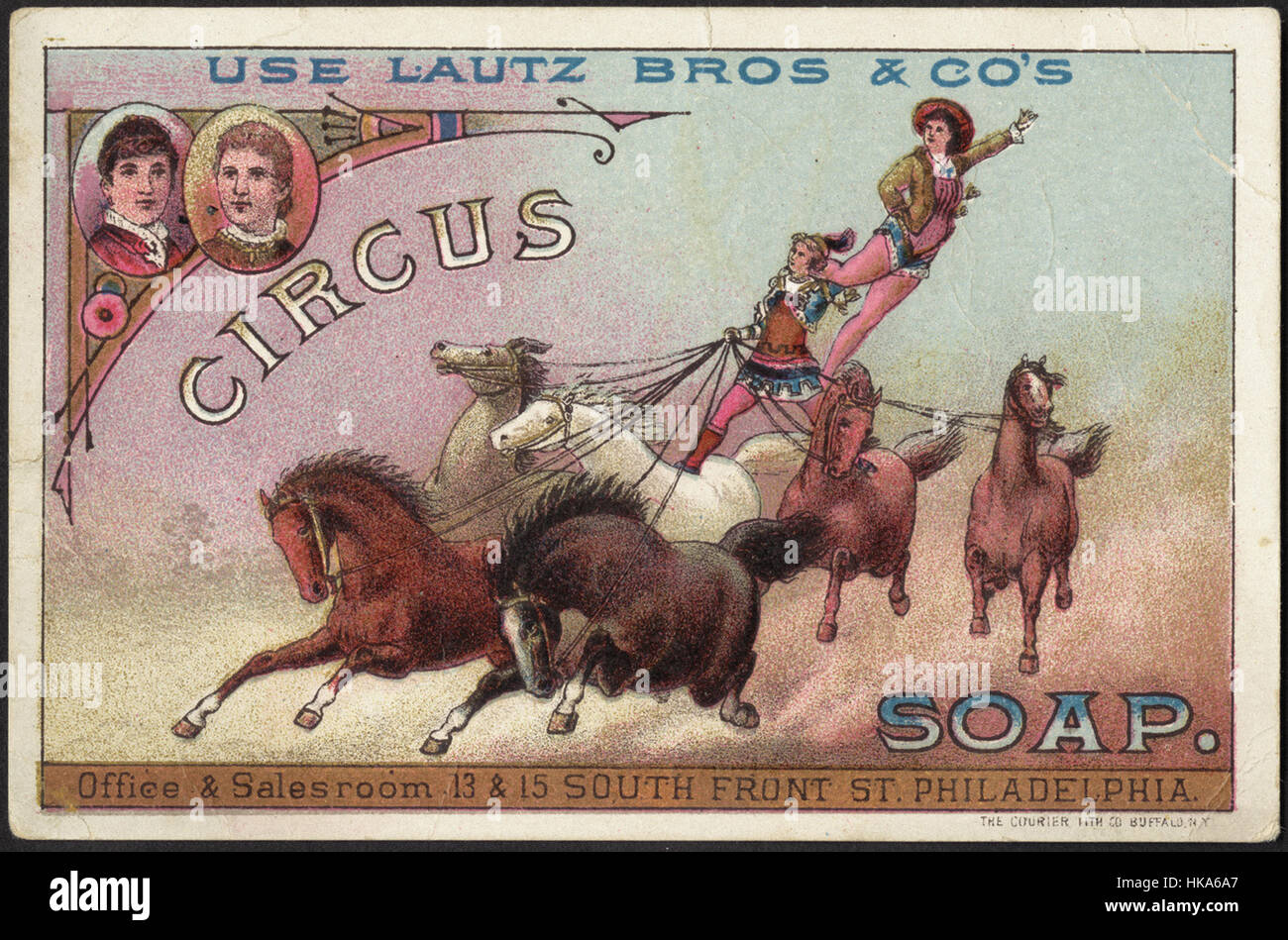 Use Lautz Bros & Co's Circus Soap Stock Photo - Alamy