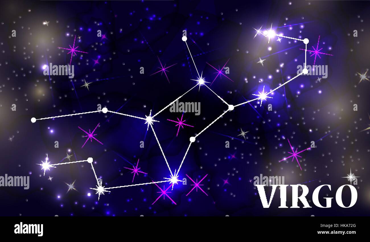 Symbol Virgo Zodiac Sign Vector Illustration Stock Vector Image And Art