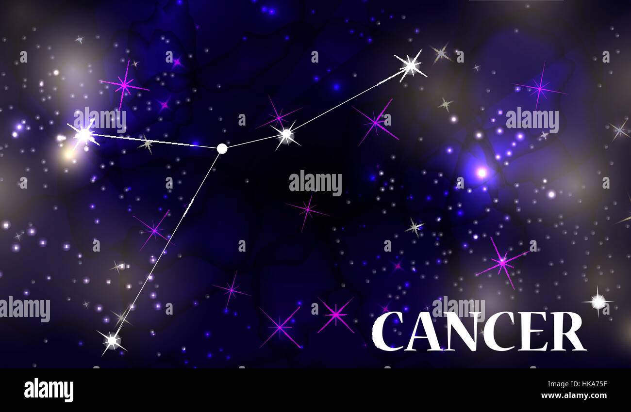 Symbol Cancer Zodiac Sign. Vector Illustration Stock Vector Image & Art ...