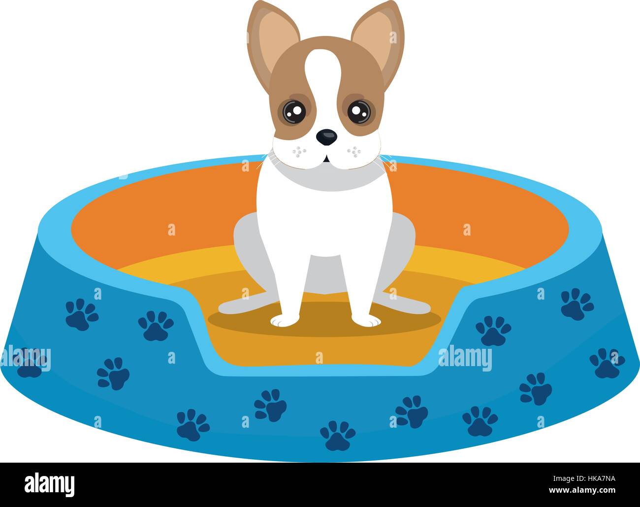 cute dog isolated icon vector illustration design Stock Vector Image ...