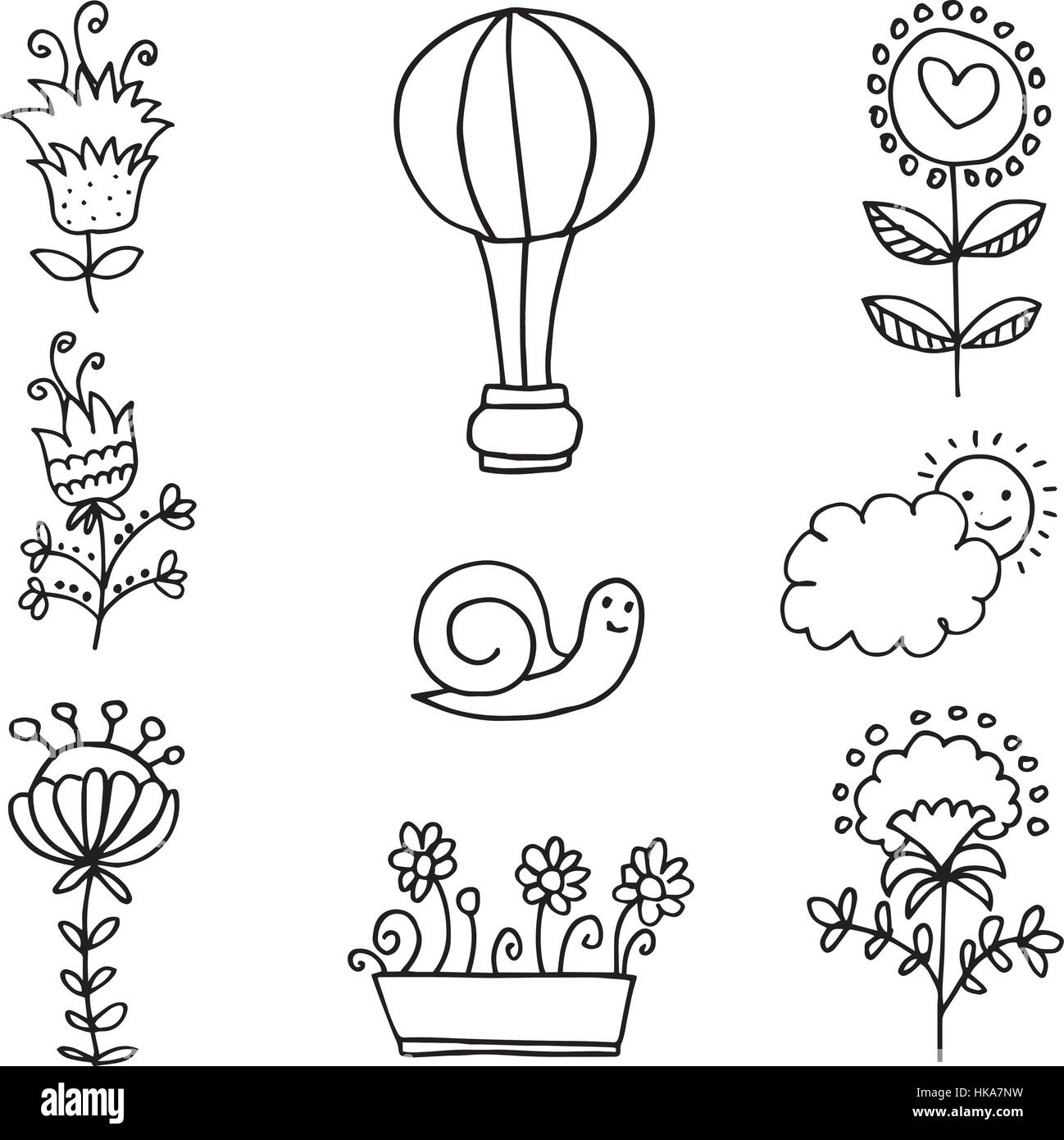 Rain water collection garden Black and White Stock Photos & Images - Alamy