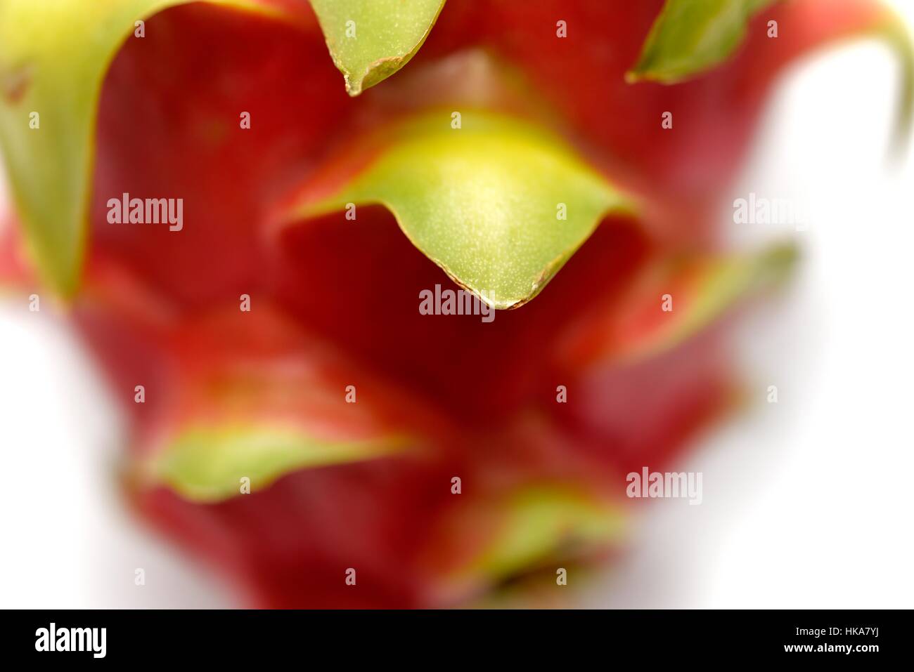 Pitaya Pitahaya blanca white fruit close up macro Stock Photo - Alamy