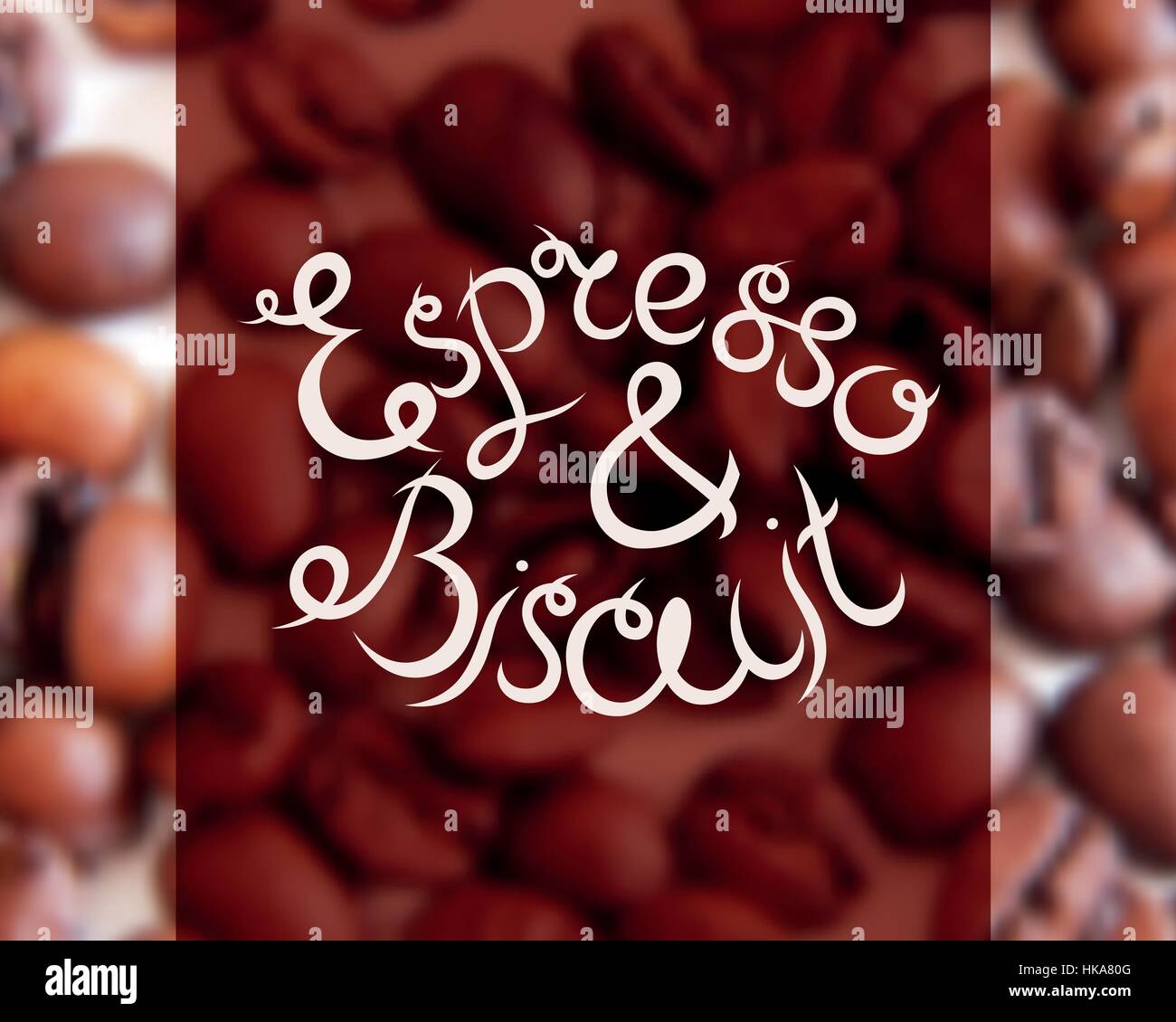 Typographic hand drawn composition for decorating the cafe. Coffee ...