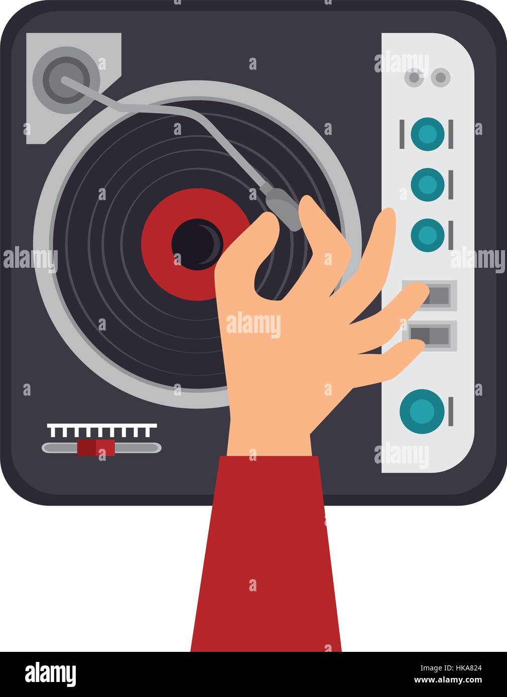 audio console device icon vector illustration design Stock Vector Image ...