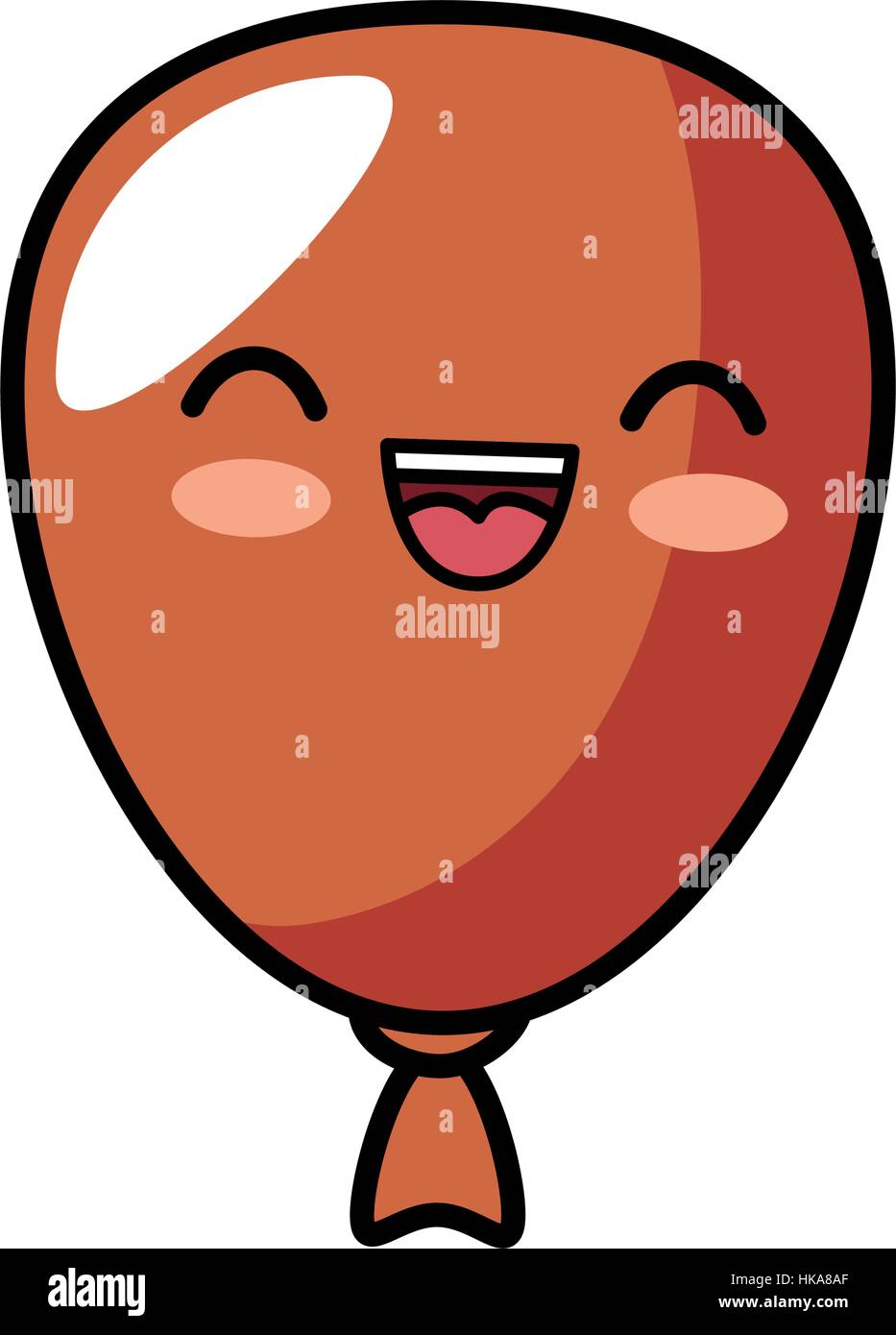 balloon air party character vector illustration design Stock Vector ...