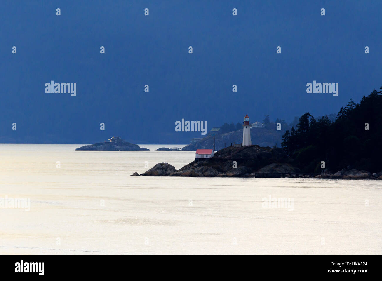 Point Atkinson Lighthouse, Vancouver, British Columbia, Canada Stock ...