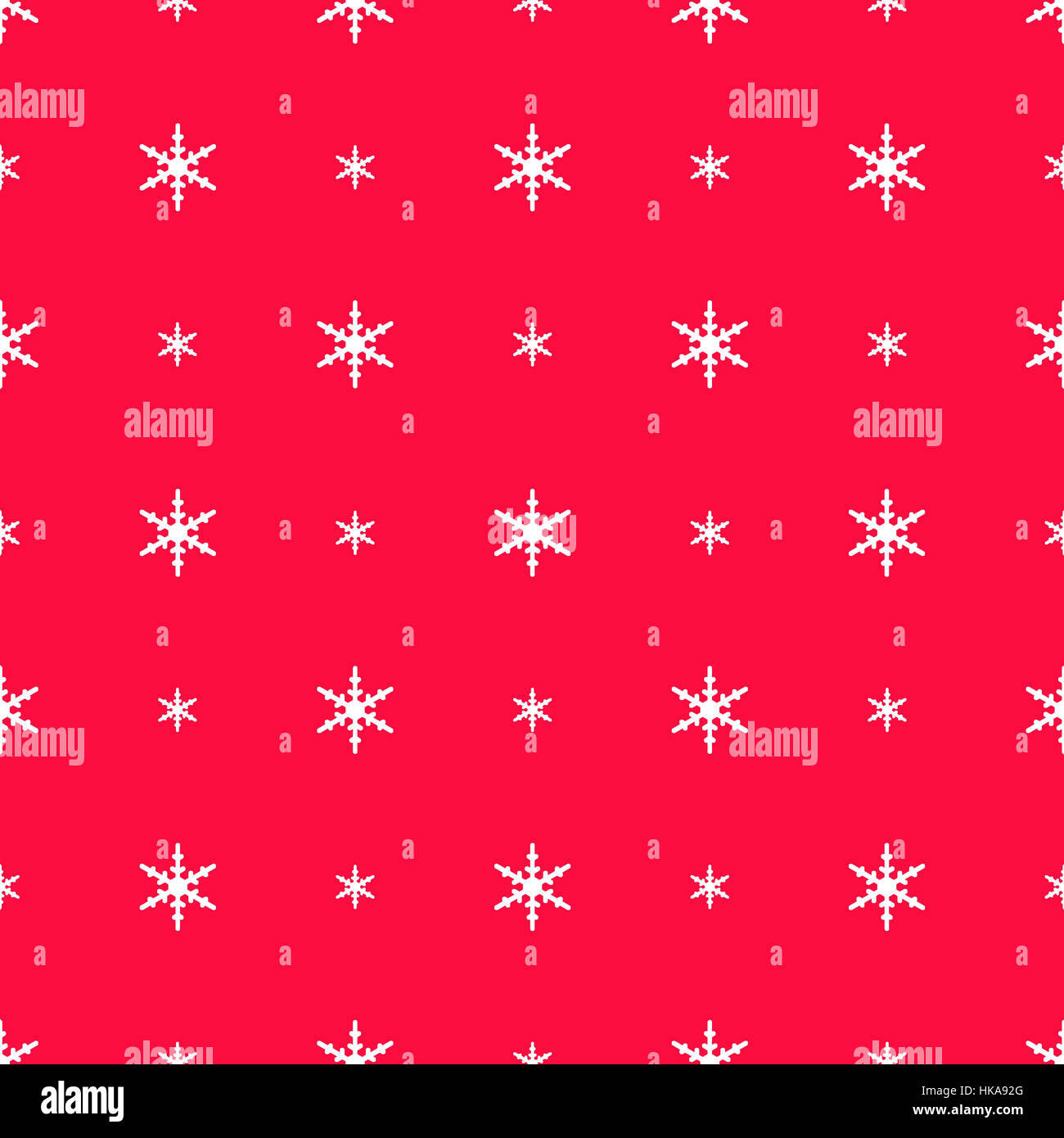Red Snowflakes Wallpaper