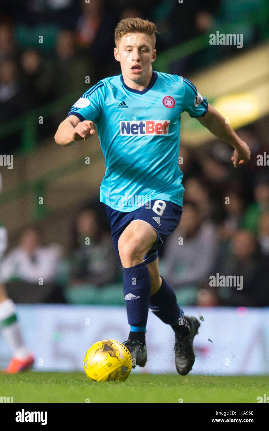 Hamilton Academical's Greg Docherty the Ladbrokes Scottish Premiership ...