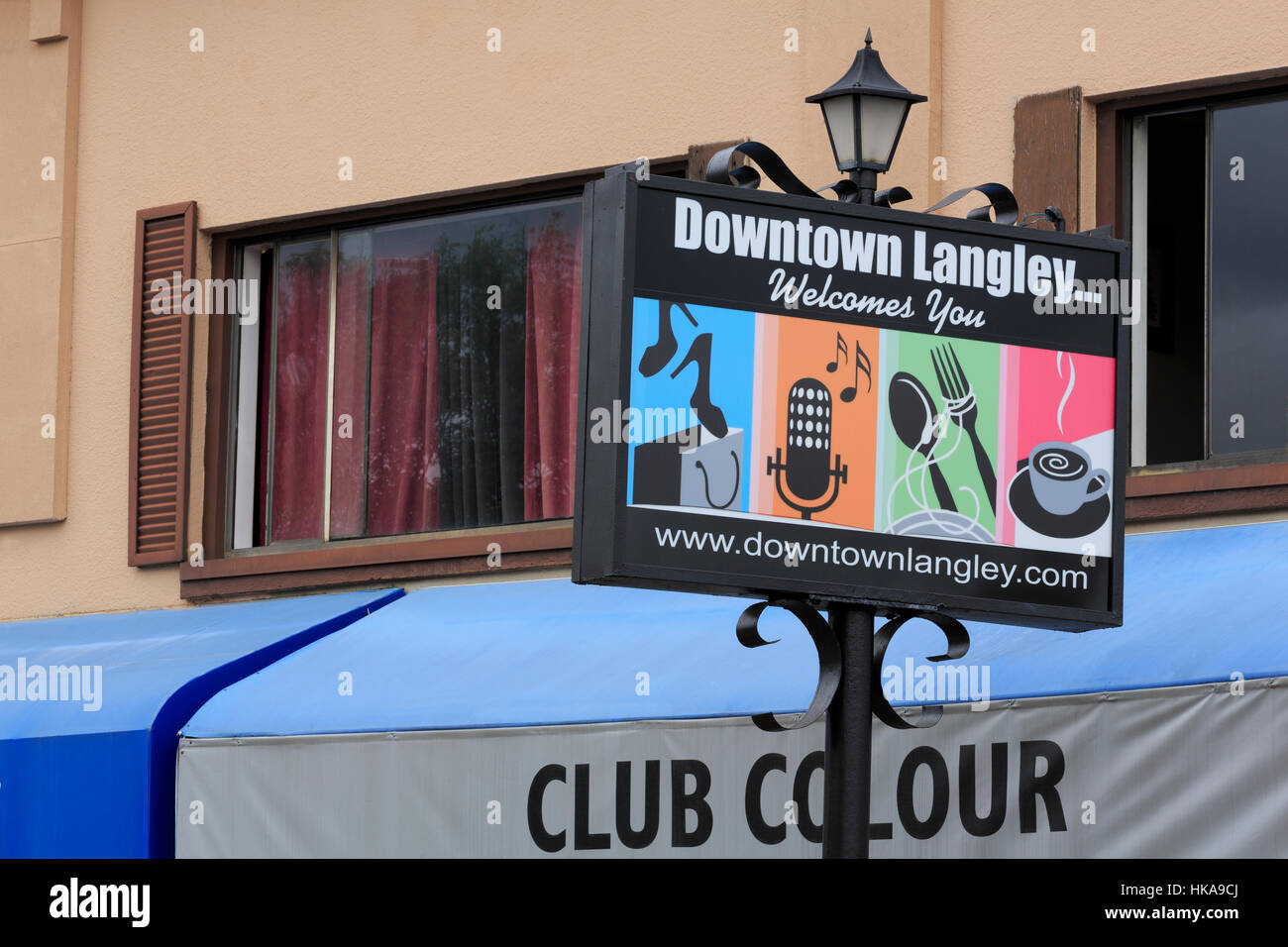 Welcome vancouver sign hi-res stock photography and images - Alamy