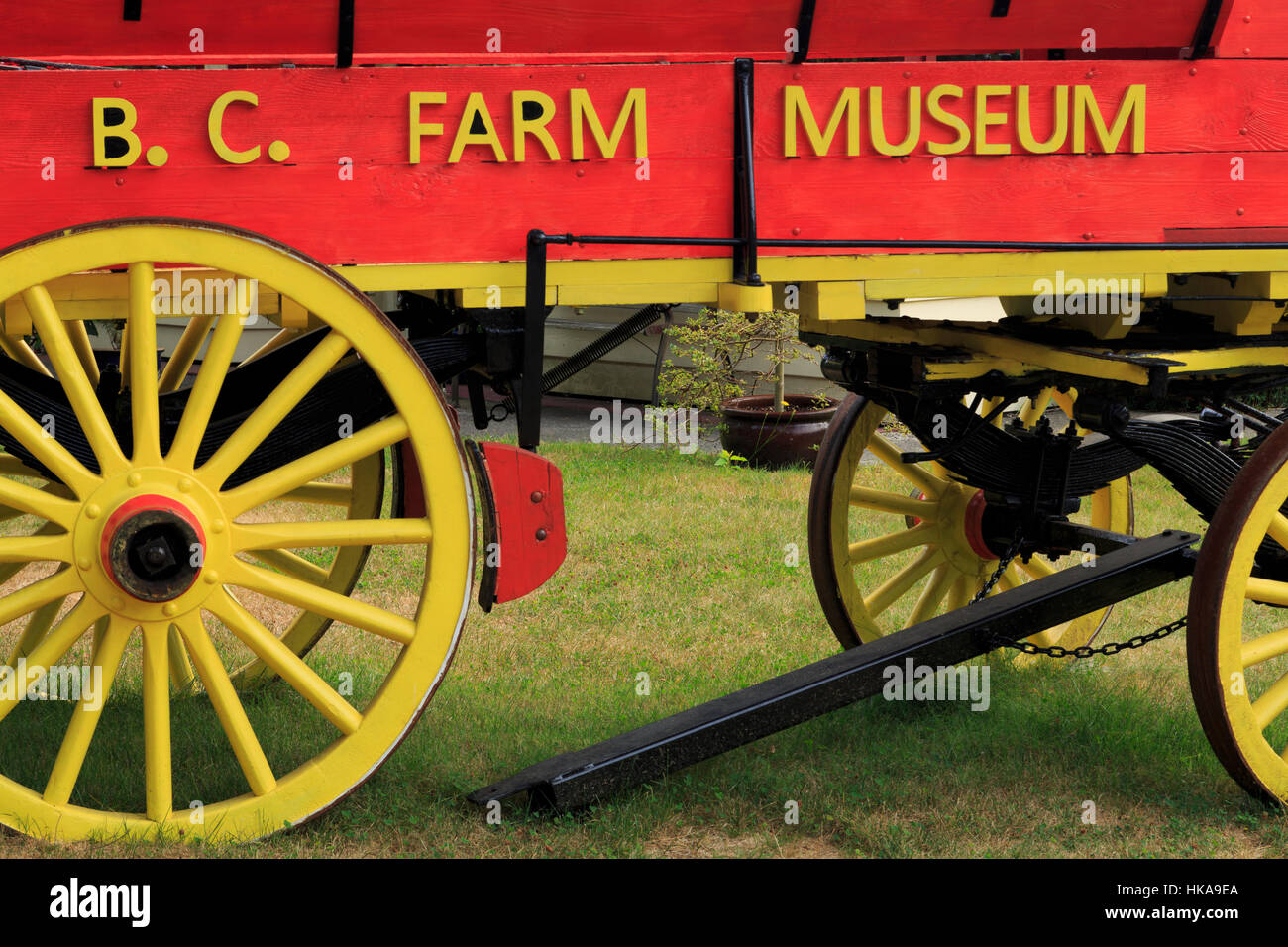 B. C. farm Museum, Fort Langley, Vancouver region, British Columbia ...