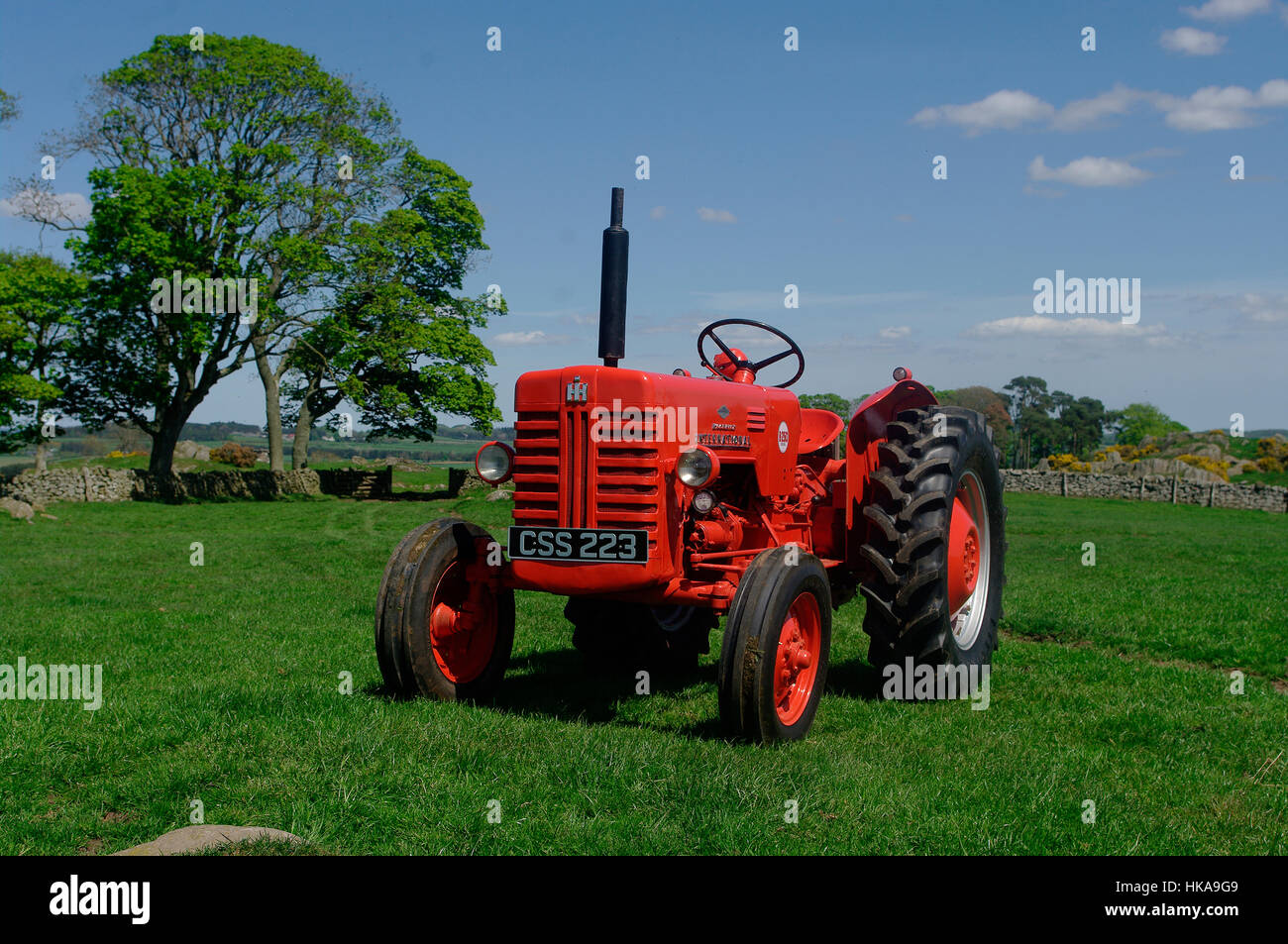 International B-250 tractor Stock Photo - Alamy