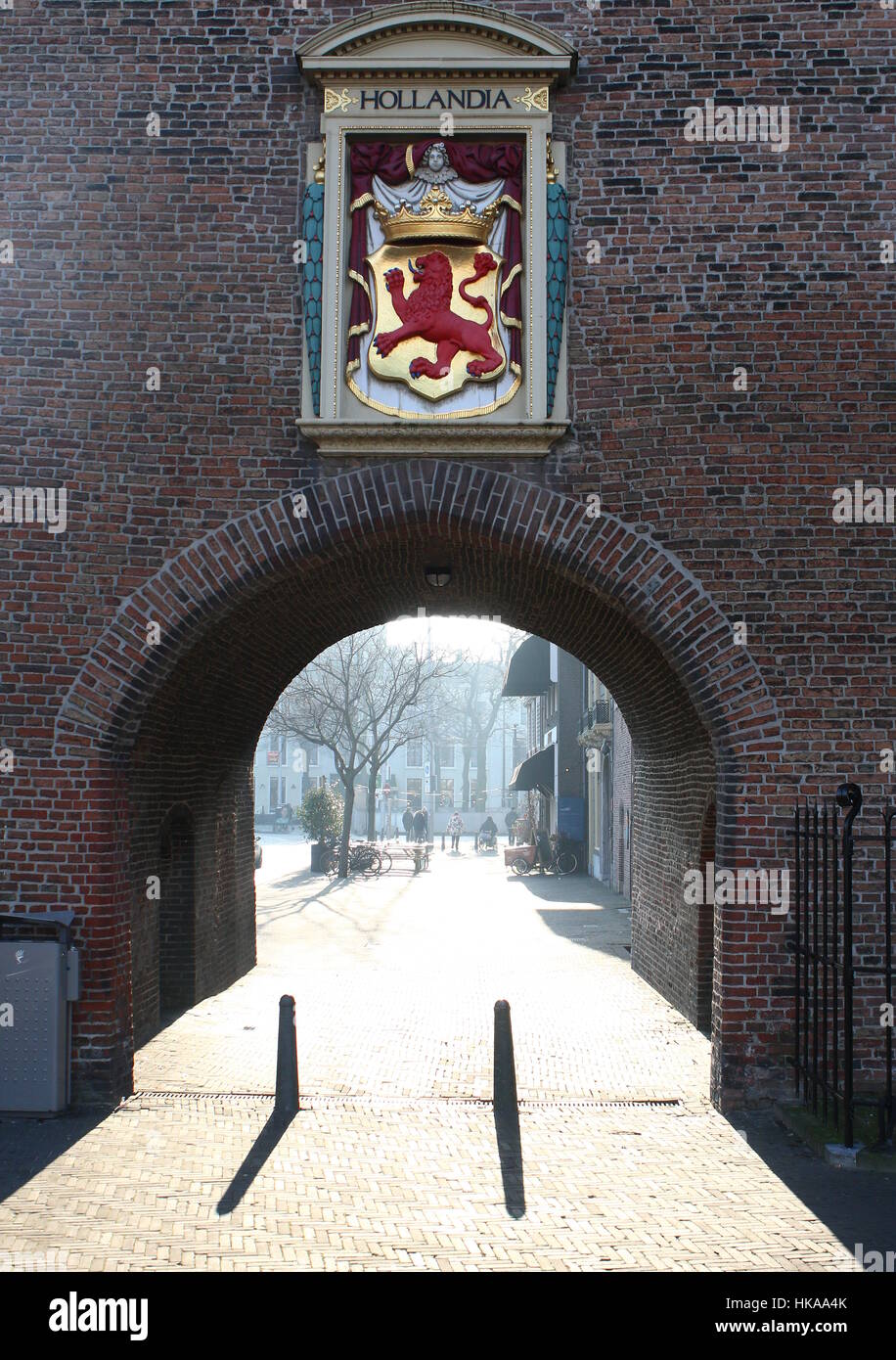 Gevangenpoort (Prisoner's Gate), former gate and medieval prison on the ...