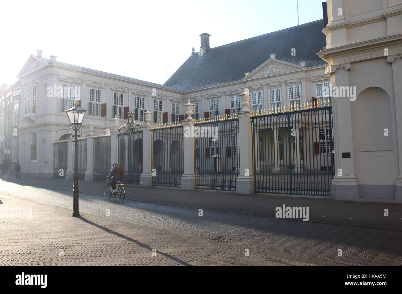 Noordeinde Palace, central The Hague (Den Haag), Netherlands. Since ...