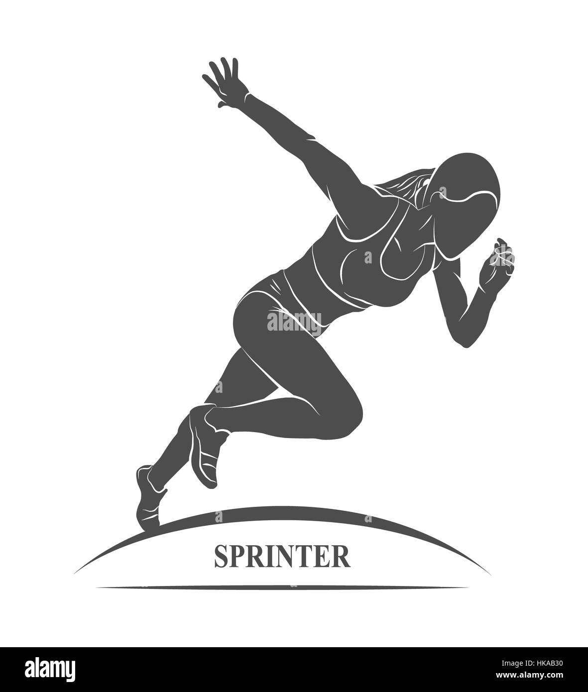 Athlete progress Cut Out Stock Images & Pictures - Alamy