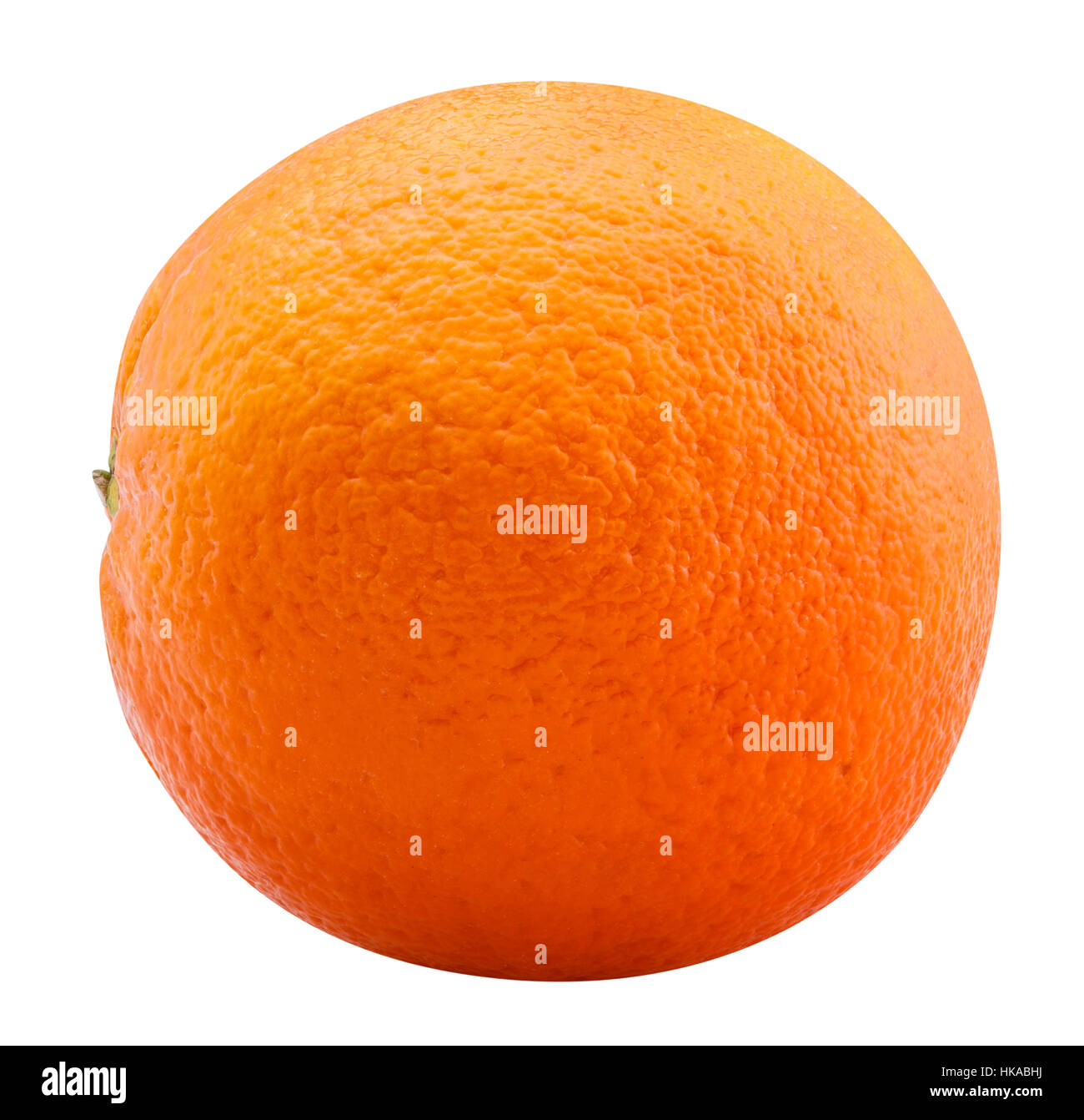 orange fruit isolated on white background with clipping path Stock ...