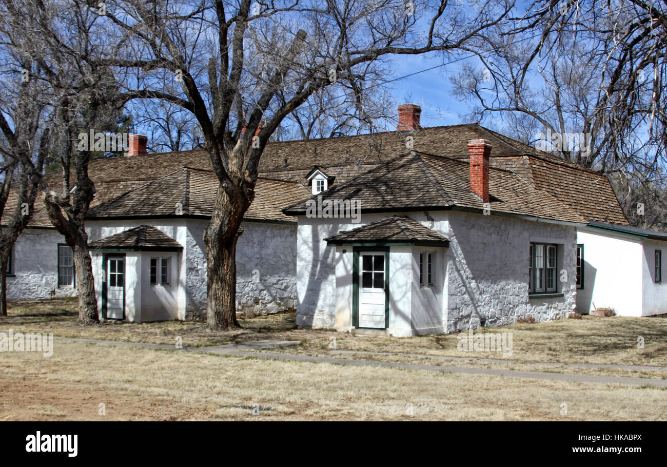 Fort Stanton was built in 1855 to serve as a base of operations against ...