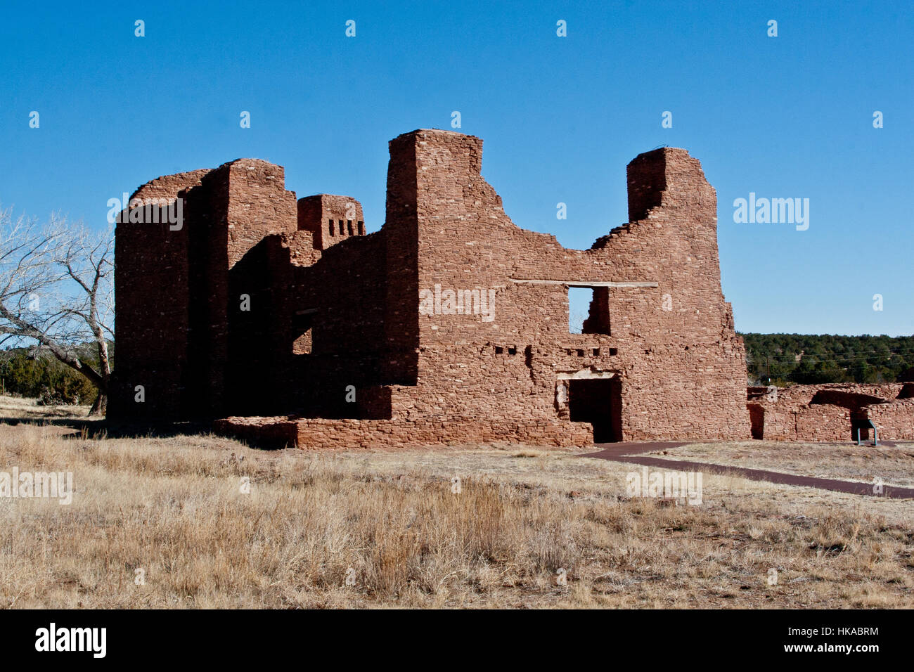 Quarai Mission and Convento ruins of Salinas Pueblo Missions National ...
