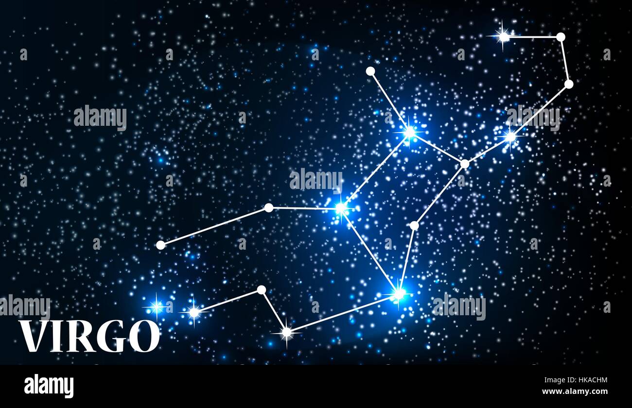 Symbol Virgo Zodiac Sign. Vector Illustration Stock Vector Image & Art ...