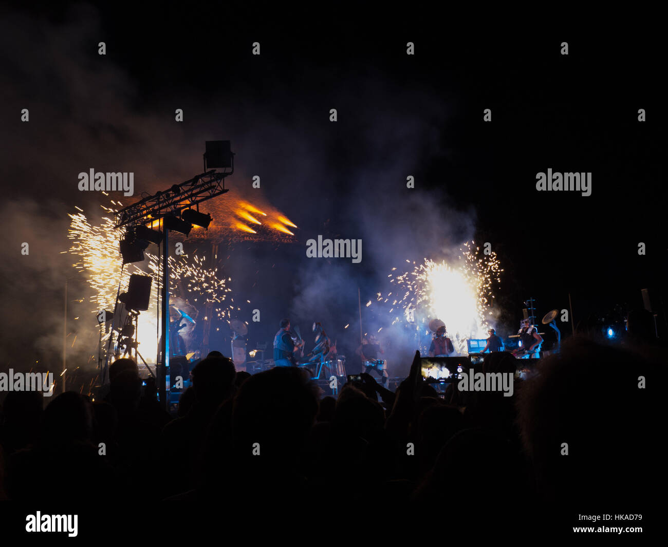 Stagelights and flares hi-res stock photography and images - Alamy