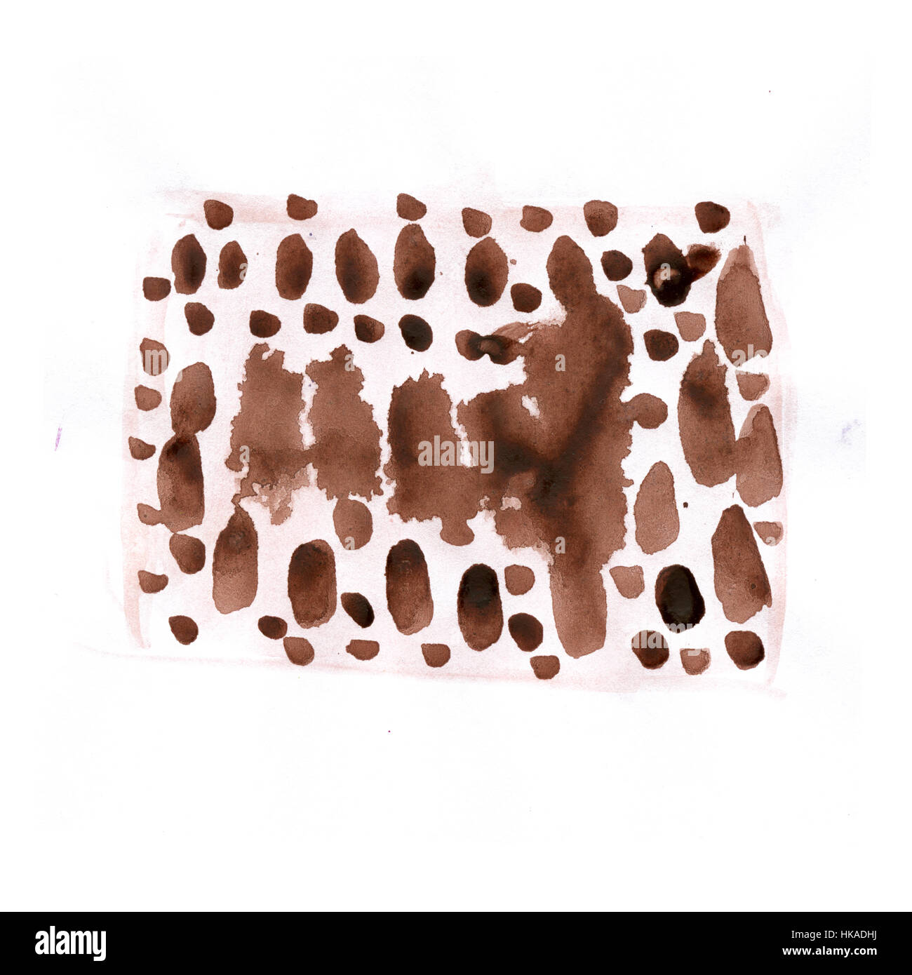 watercolor white brown background, stains abstract isolated ...