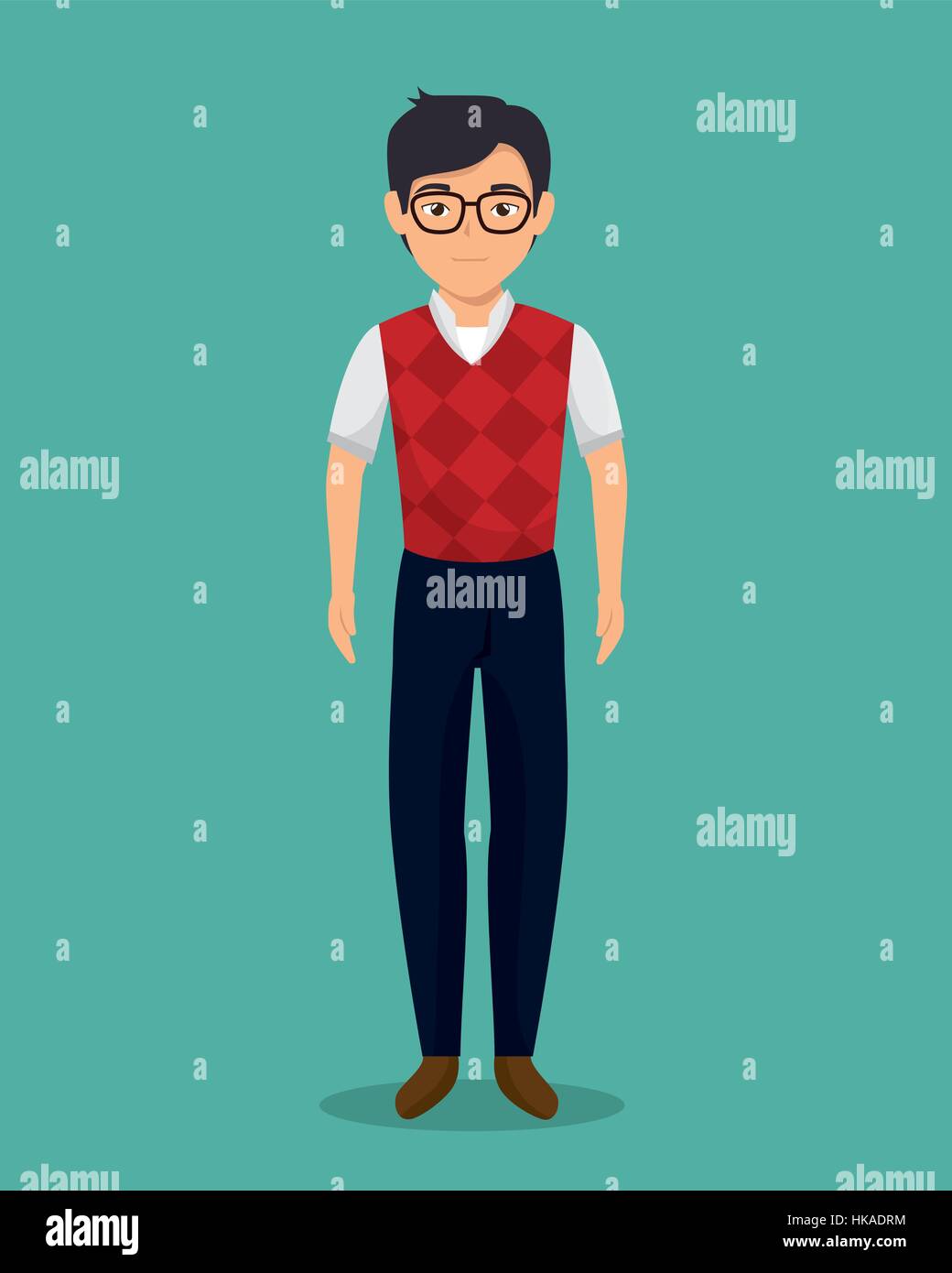 businessman character avatar isolated vector illustration design Stock ...