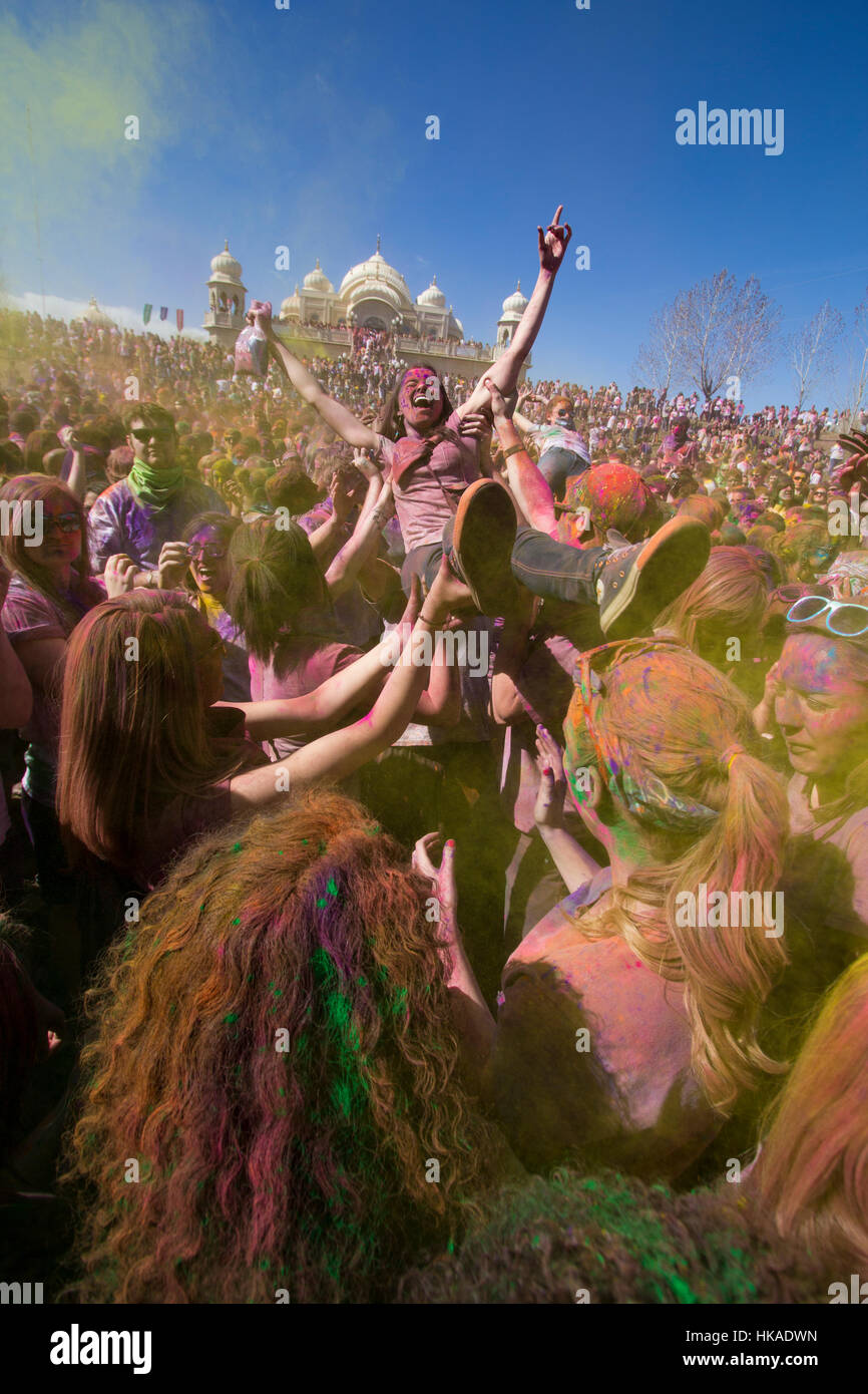 Holi Festival of Colors Stock Photo - Alamy