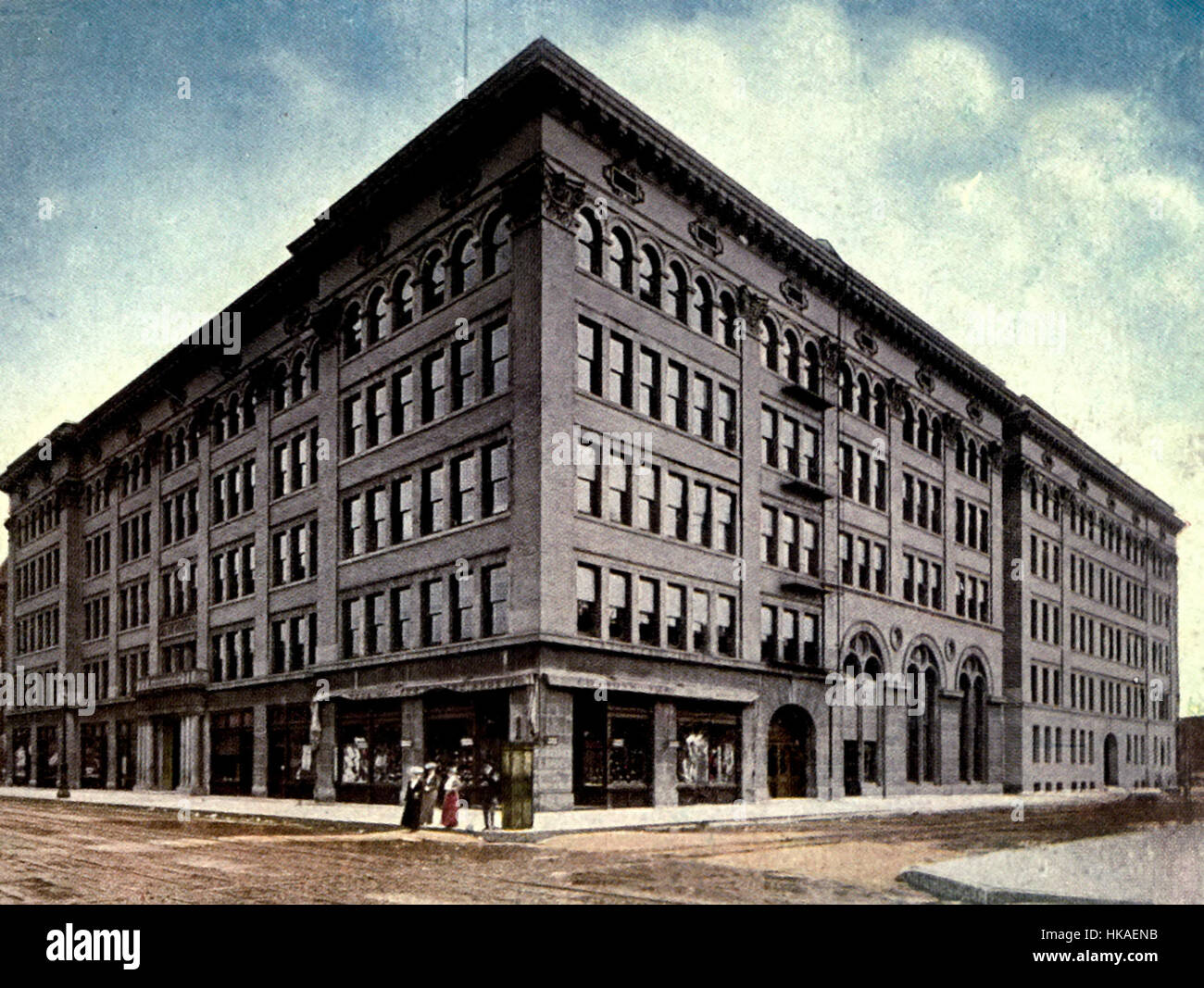 Lewis Institute on West Madison Street, Chicago, circa 1908 Stock Photo ...