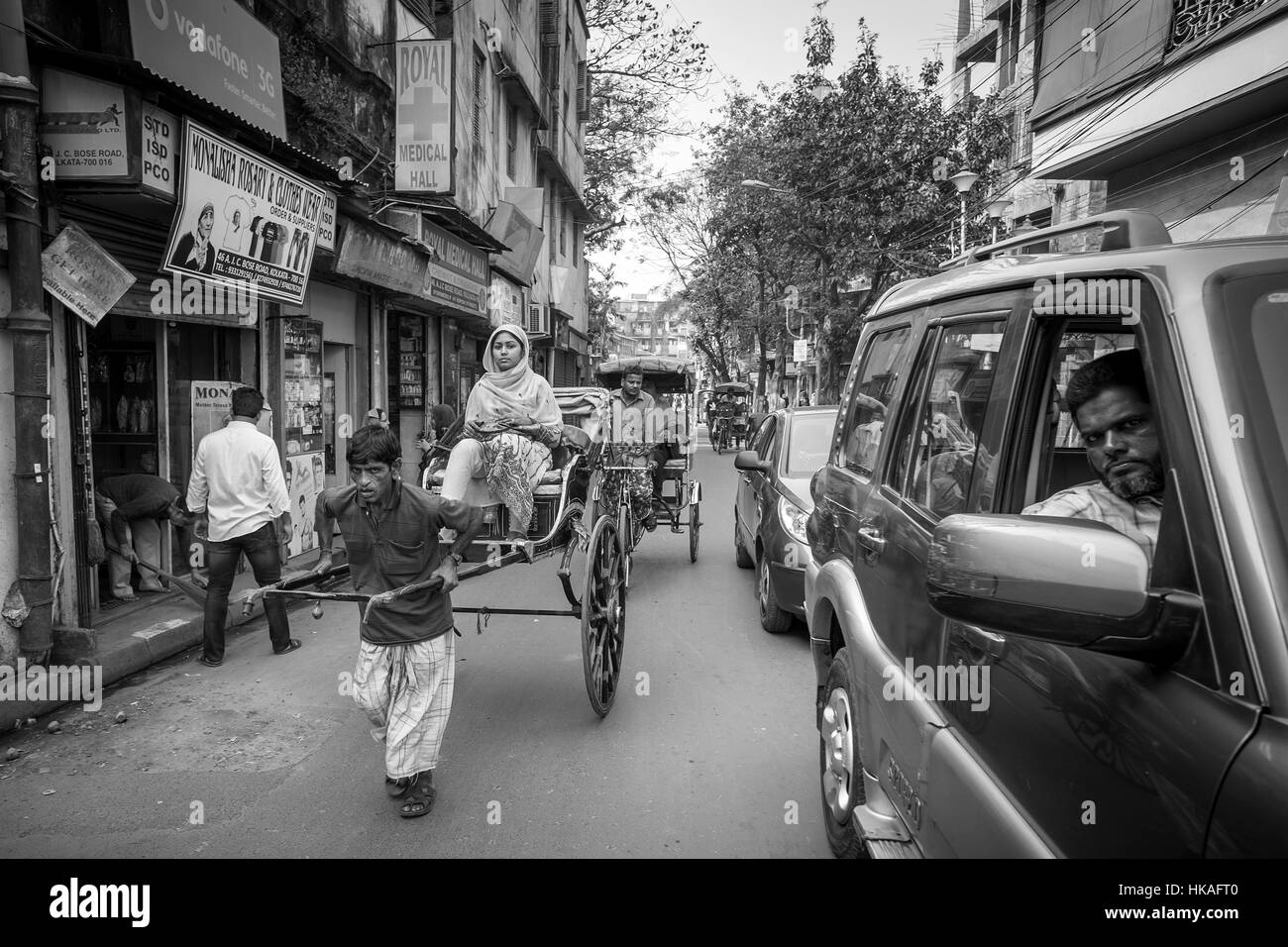 India, West Bengal, Kolkata, daily life Stock Photo - Alamy