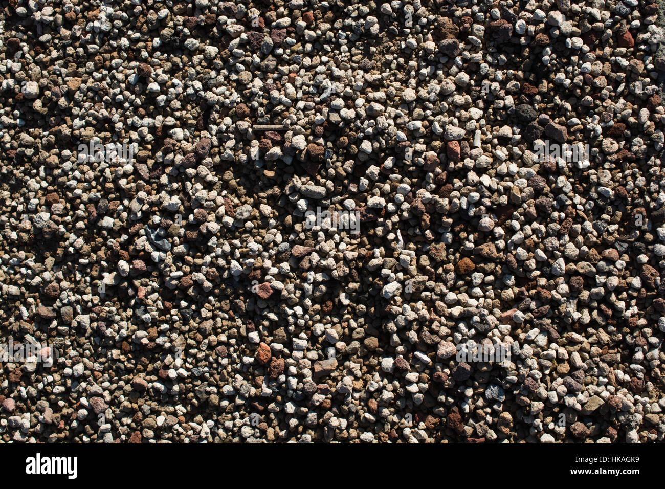 Background is full of little pebble like stones Stock Photo - Alamy