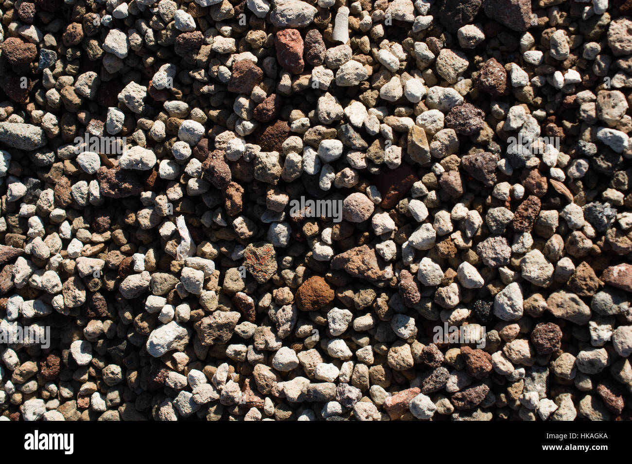 Background is full of little pebble like stones Stock Photo - Alamy