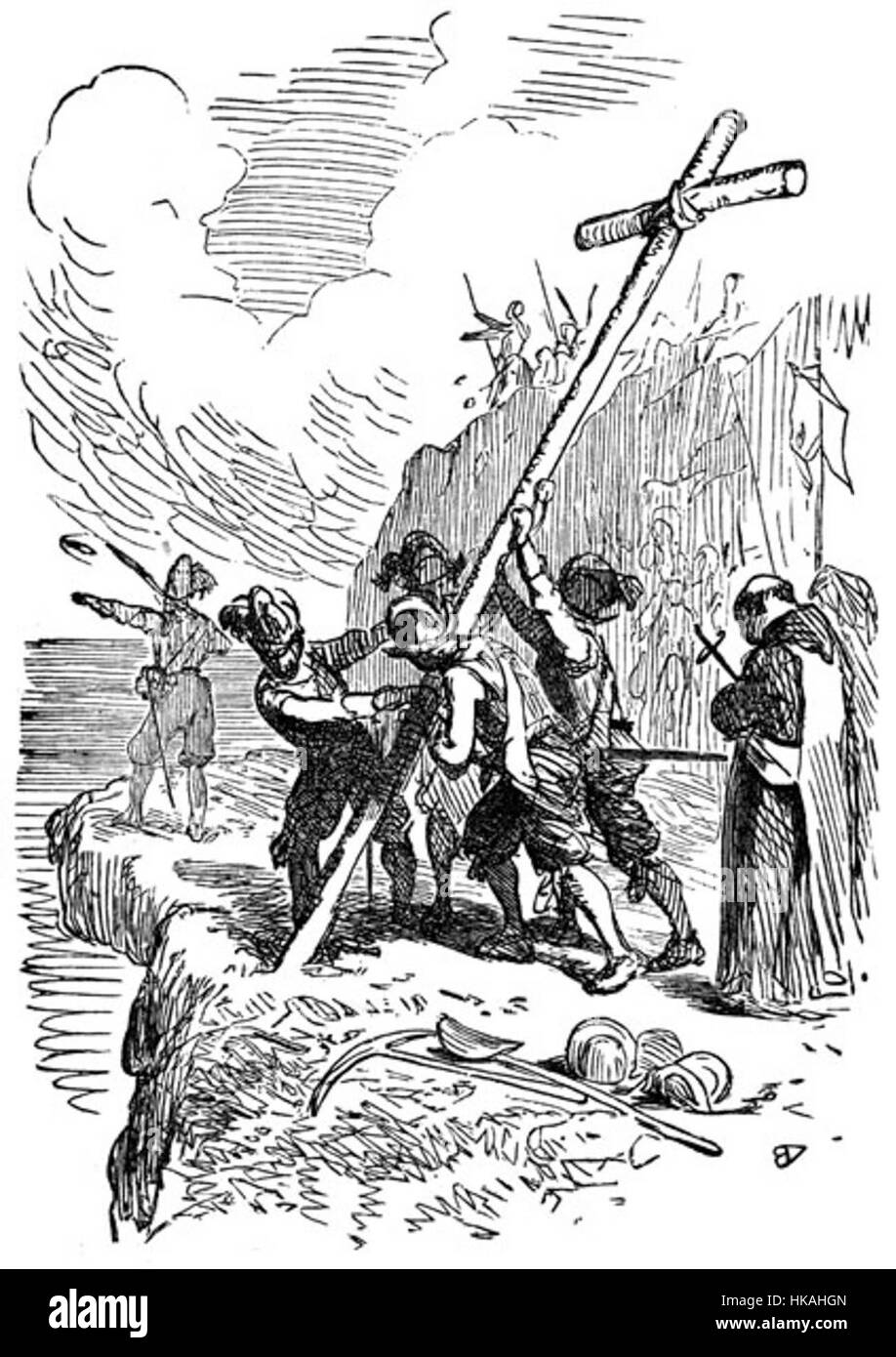 Memorial artifact Black and White Stock Photos & Images - Alamy