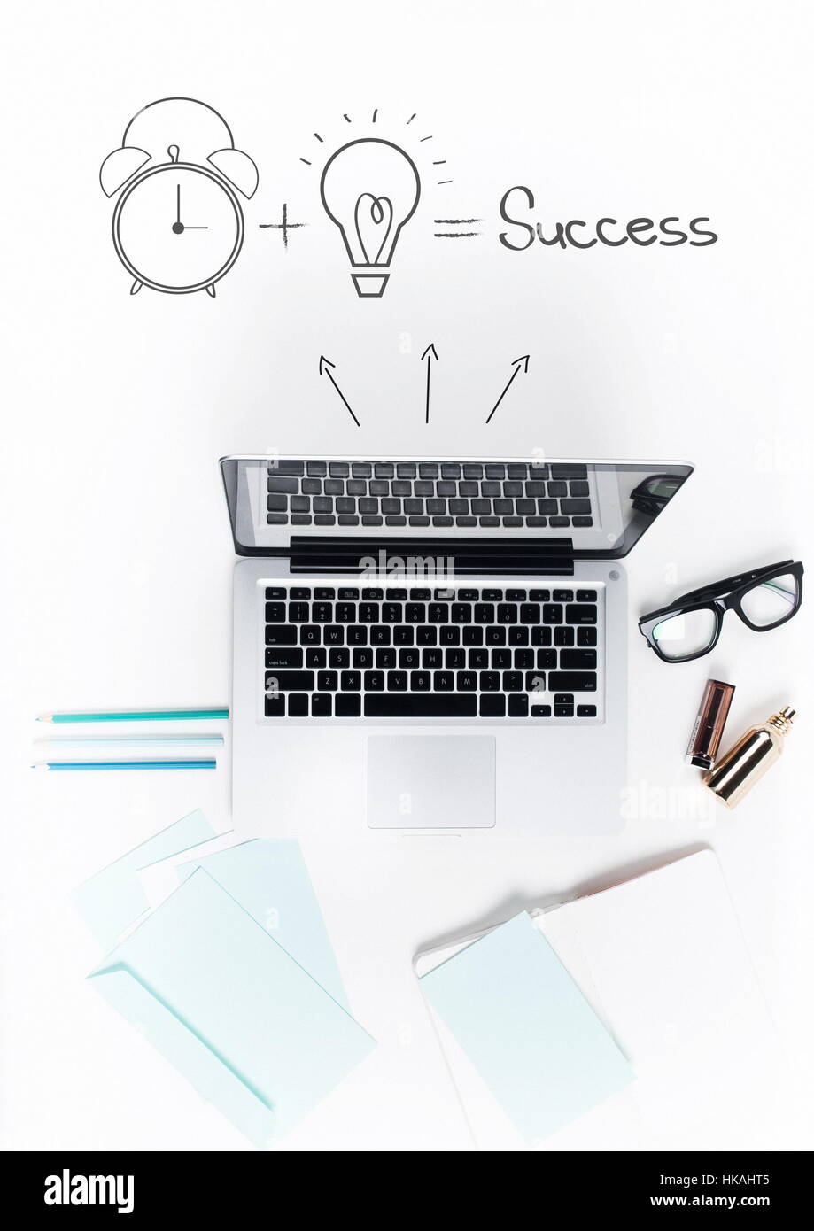 Workplace at the office. Technology Stock Photo - Alamy