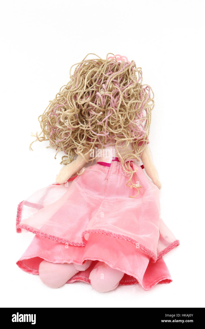 Princess Ragdoll showing Back View Stock Photo - Alamy