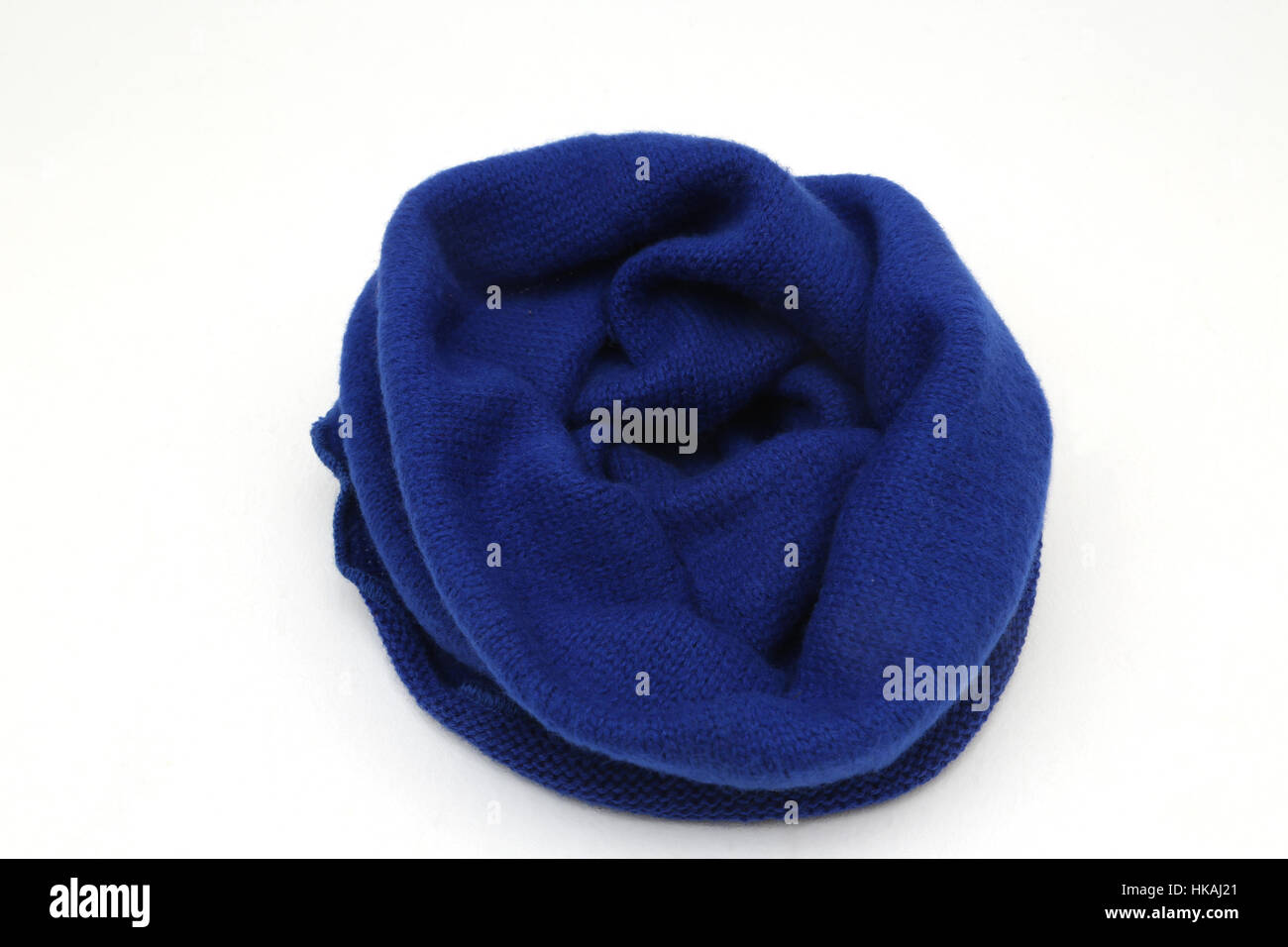 Royal Blue Acrylic Snood Stock Photo - Alamy