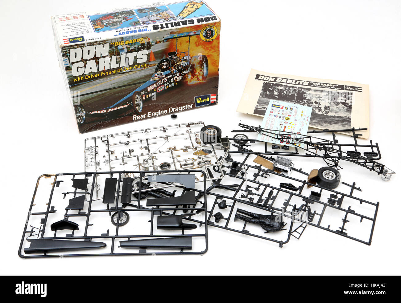 Don Garlits Big Daddy Rear Engine Dragster Model Kit Stock Photo - Alamy