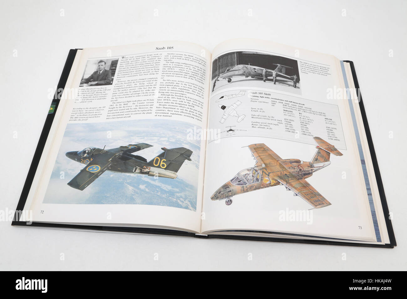 The Saab-Scania Story Book Stock Photo - Alamy