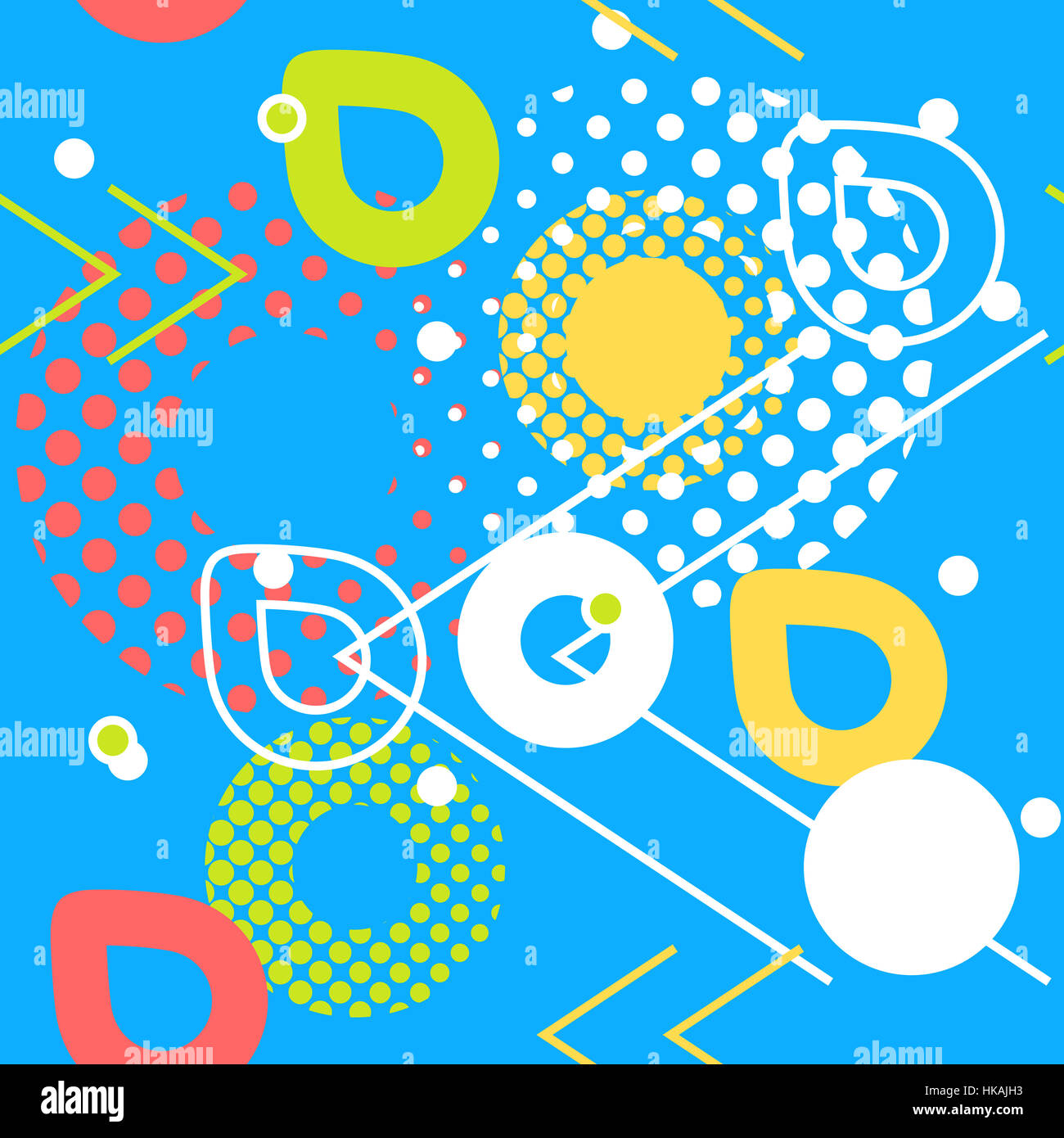 Abstract seamless pattern. Pixelated geometric shapes motif background ...