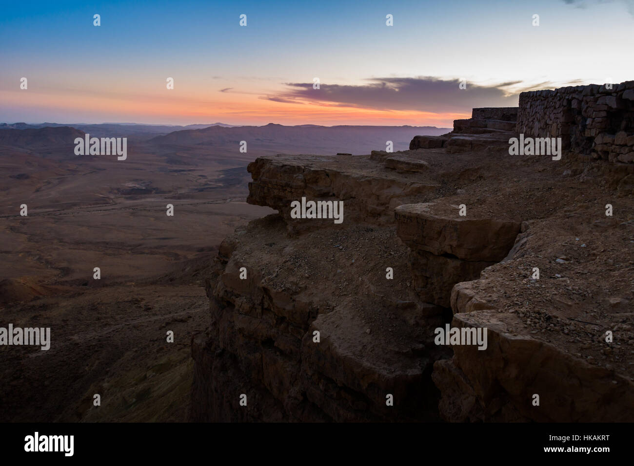 Visit to Mitzpe Ramon in Southern Israel Stock Photo - Alamy