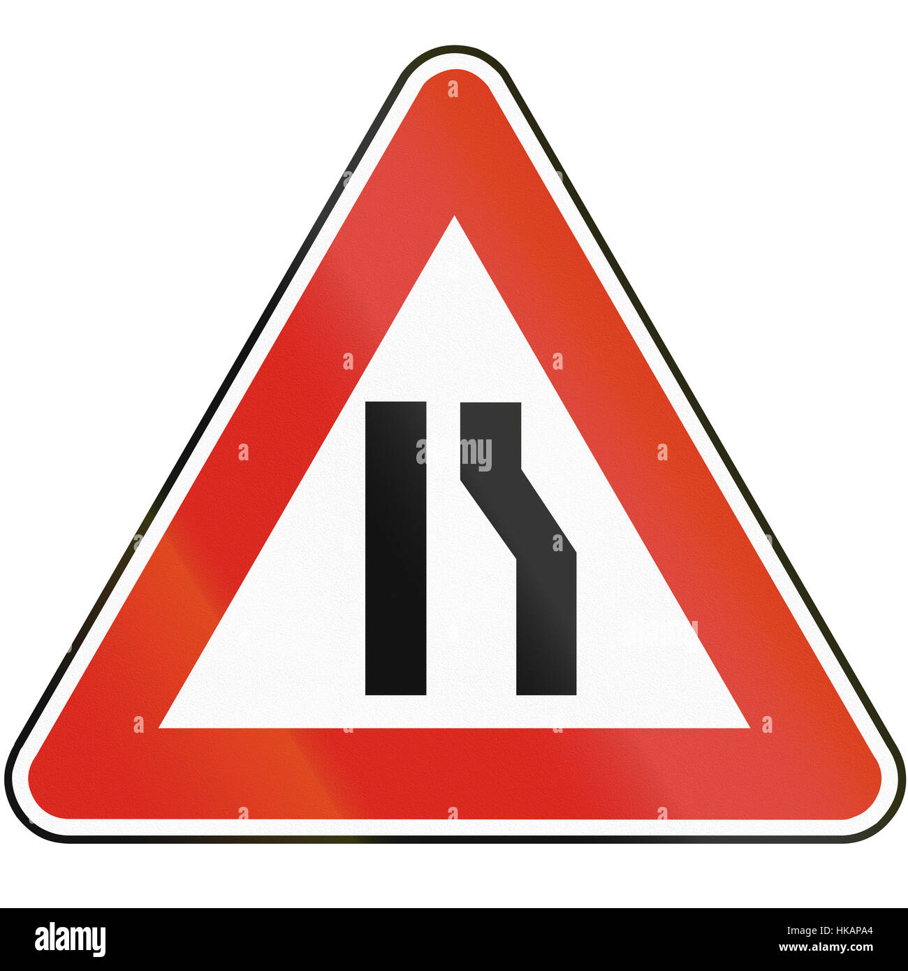 Road sign used in slovakia hi-res stock photography and images - Alamy