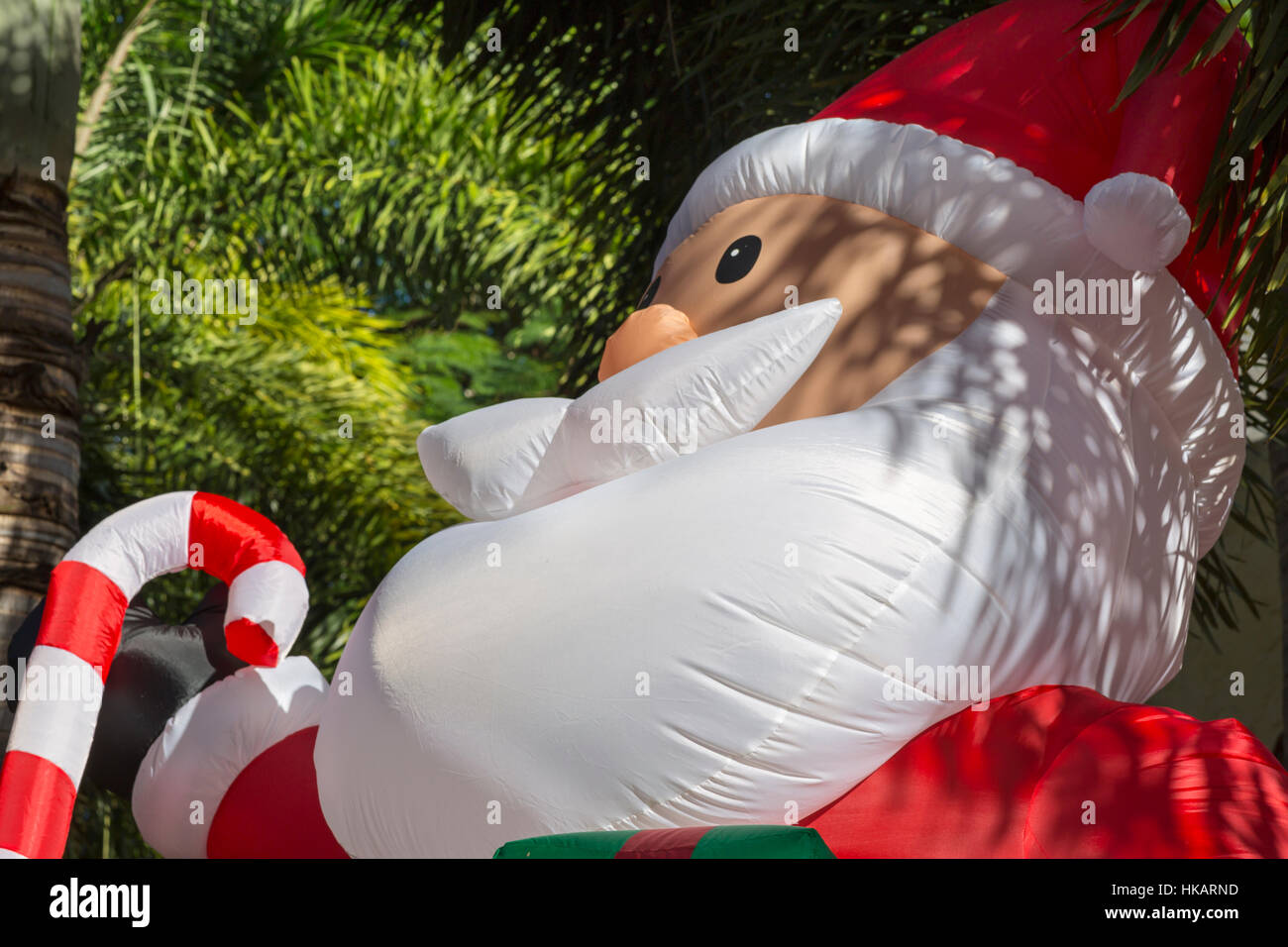 Inflatable Santa Claus High Resolution Stock Photography and Images - Alamy