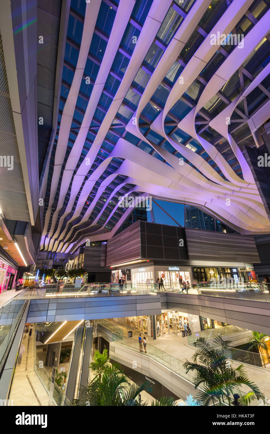 CLIMATE RIBBON ROOF BRICKELL CITY CENTER SHOPPING MALL (©ARQUITECTONICA ...