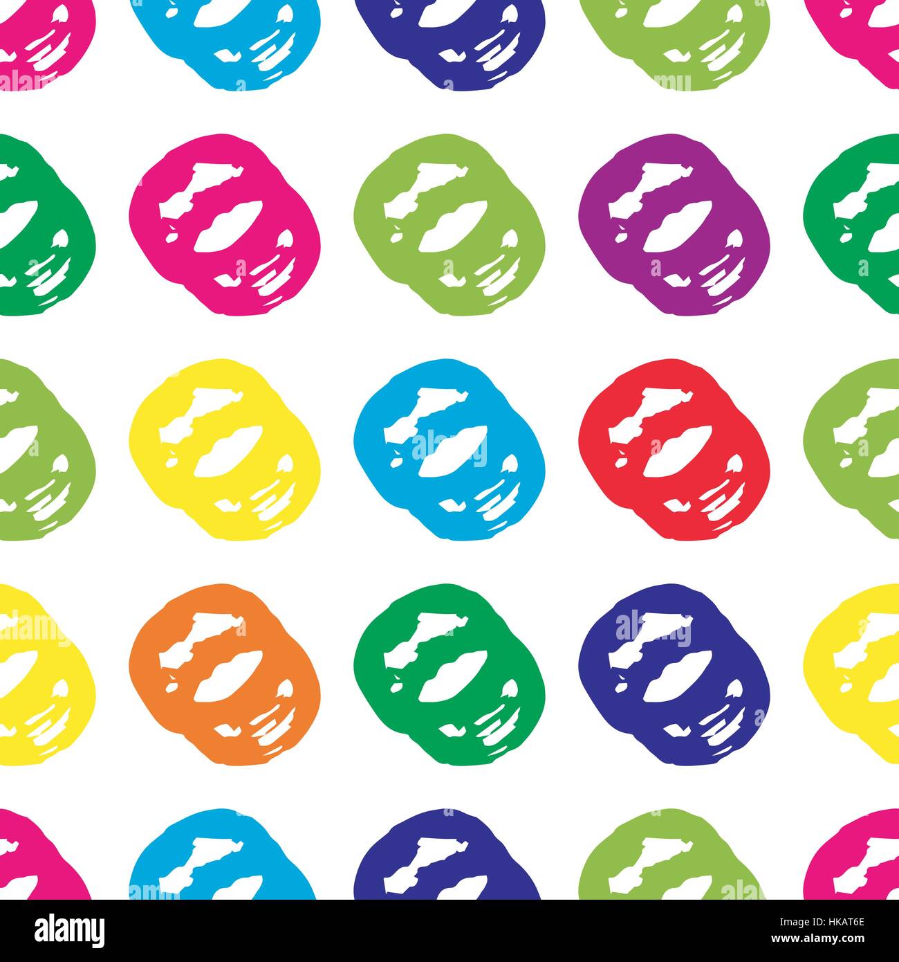 Vector seamless pattern. Modern stylish texture. Abstract background ...