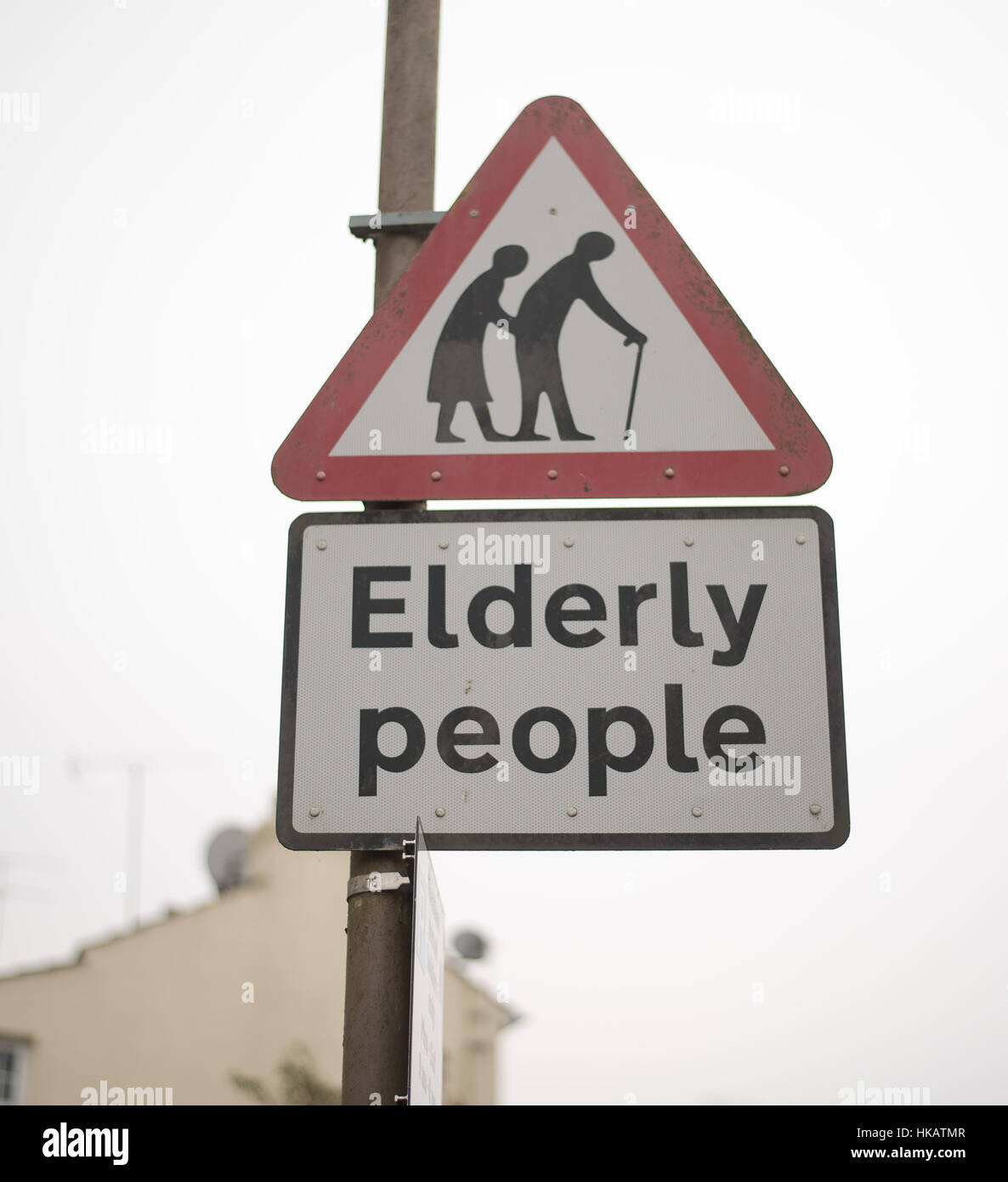 Elderly people road traffic sign hi-res stock photography and images ...