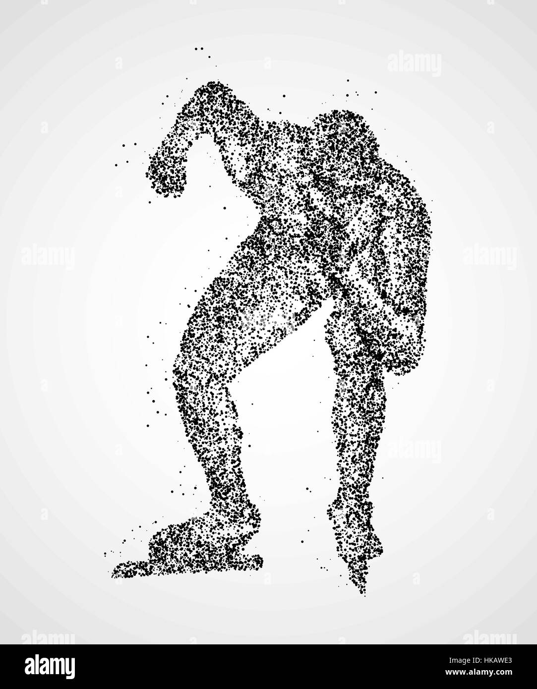 Figure skater male silhouette Stock Vector Images - Alamy